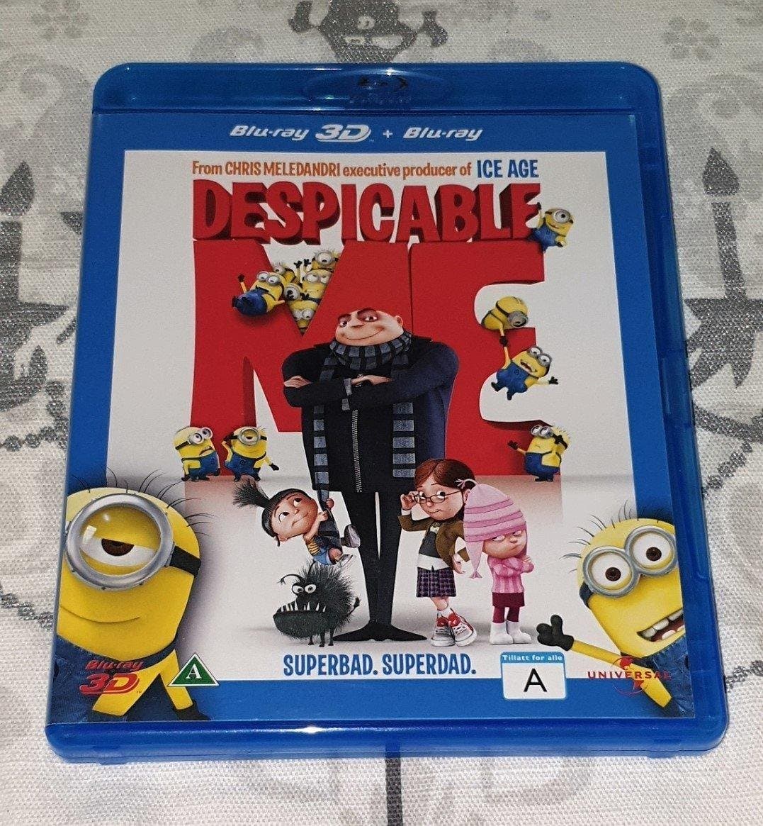 Despicable Me / Dumma mej (Blu-ray 3D+Blu-ray 2.. | Köp på Tradera ...