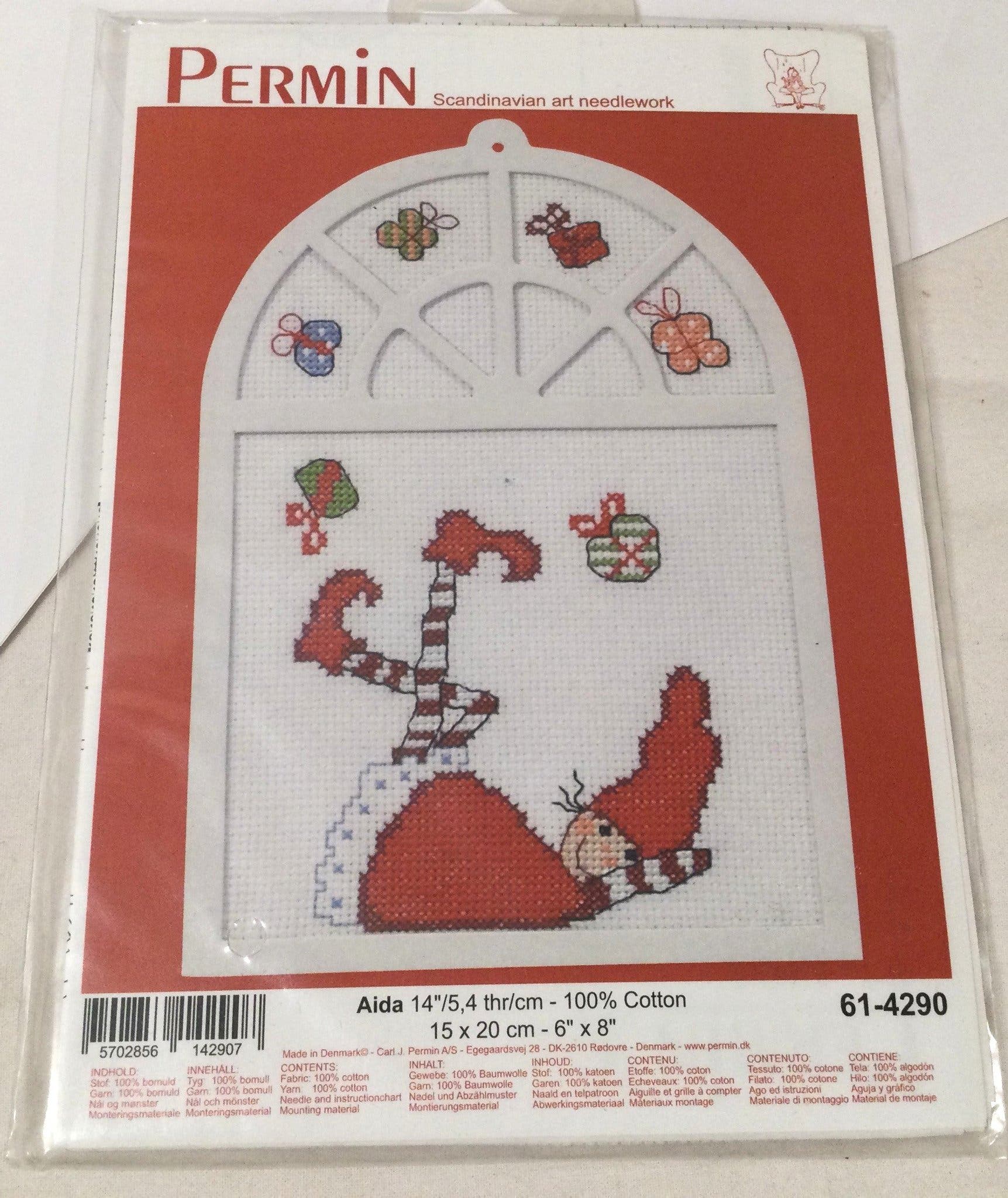 Se produkter som liknar NYTT broderi JUL/Julfönster p.. på Tradera ...