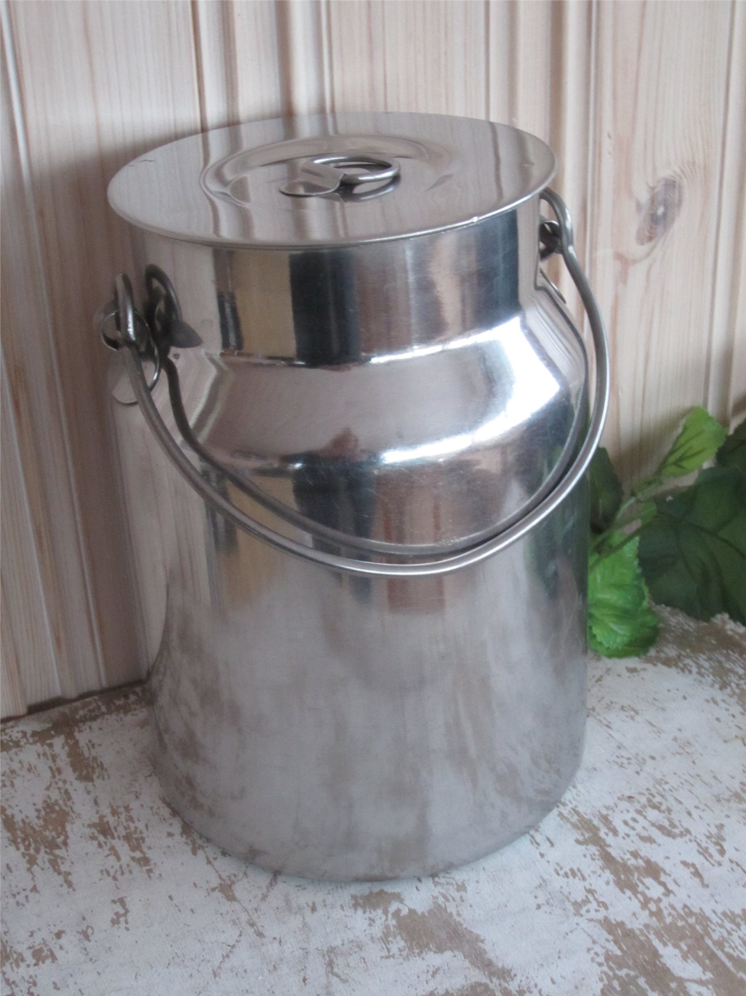 Rostfri Mjölkkanna Mjölkhämtare hink mjölkkruka.. (339126850) ᐈ Köp på ...