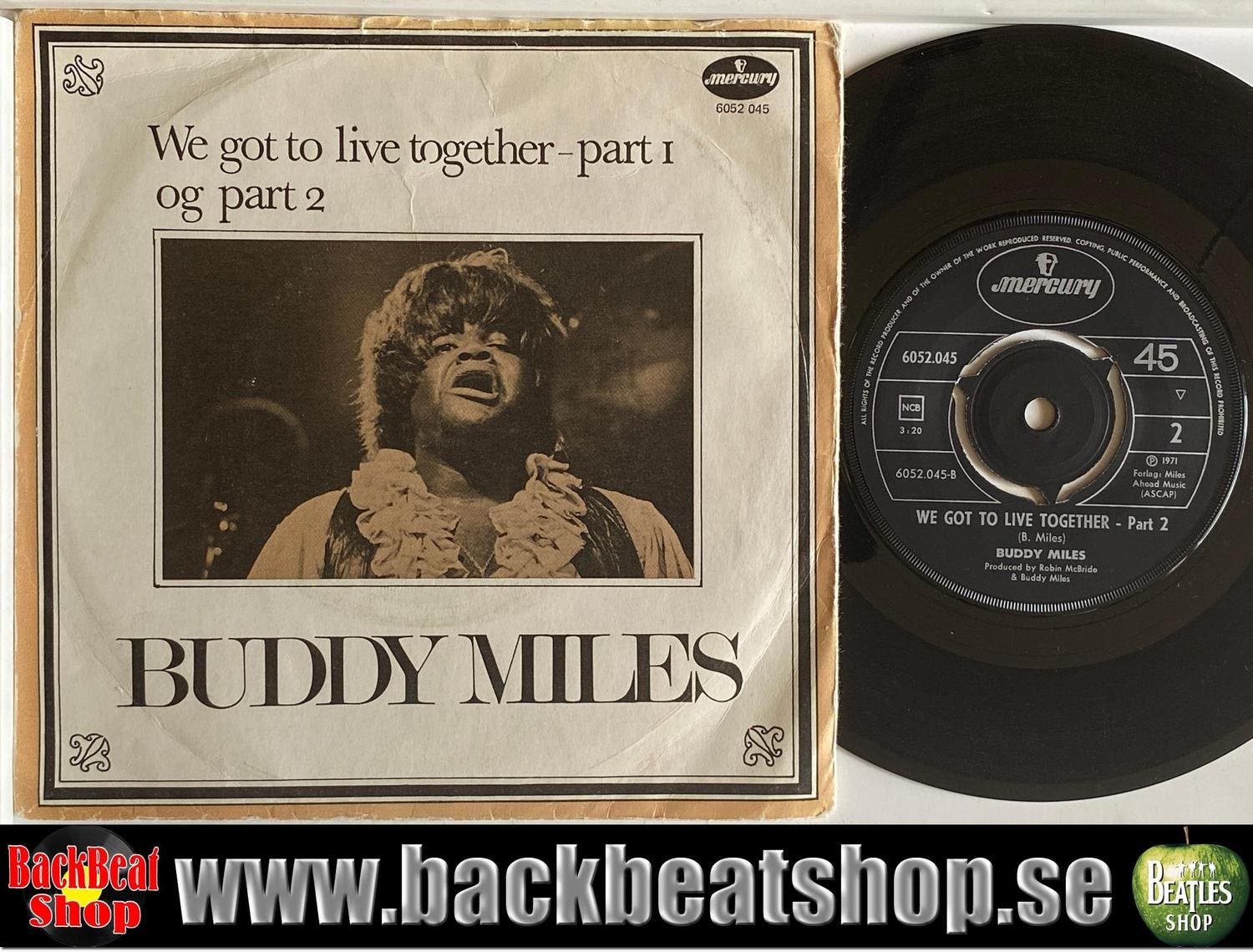 BUDDY MILES - WE GOT TO LIVE TOGE.. | Köp från backbeat på Tradera ...
