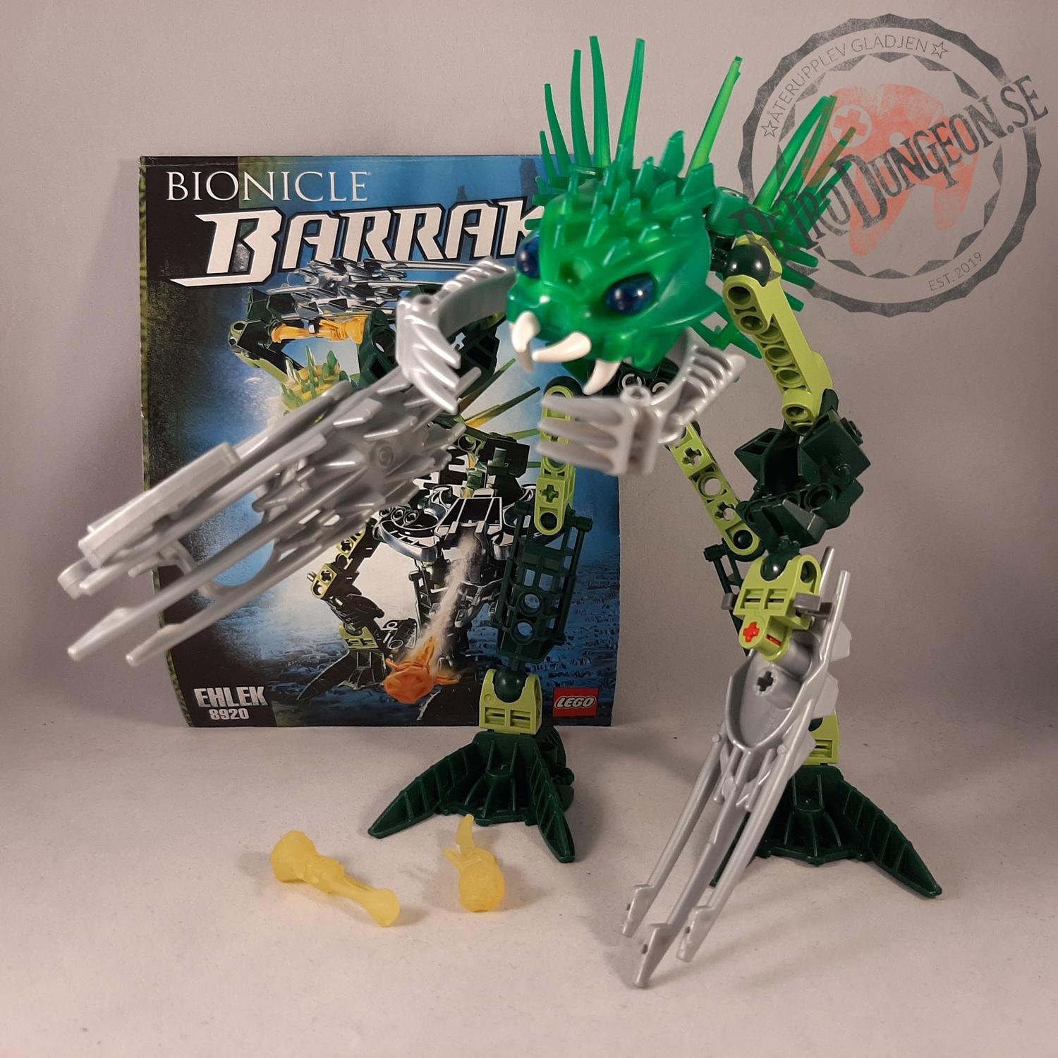 Lego Bionicle Barraki Ehlek 8730 (404851717) ᐈ RetroDungeon på Tradera