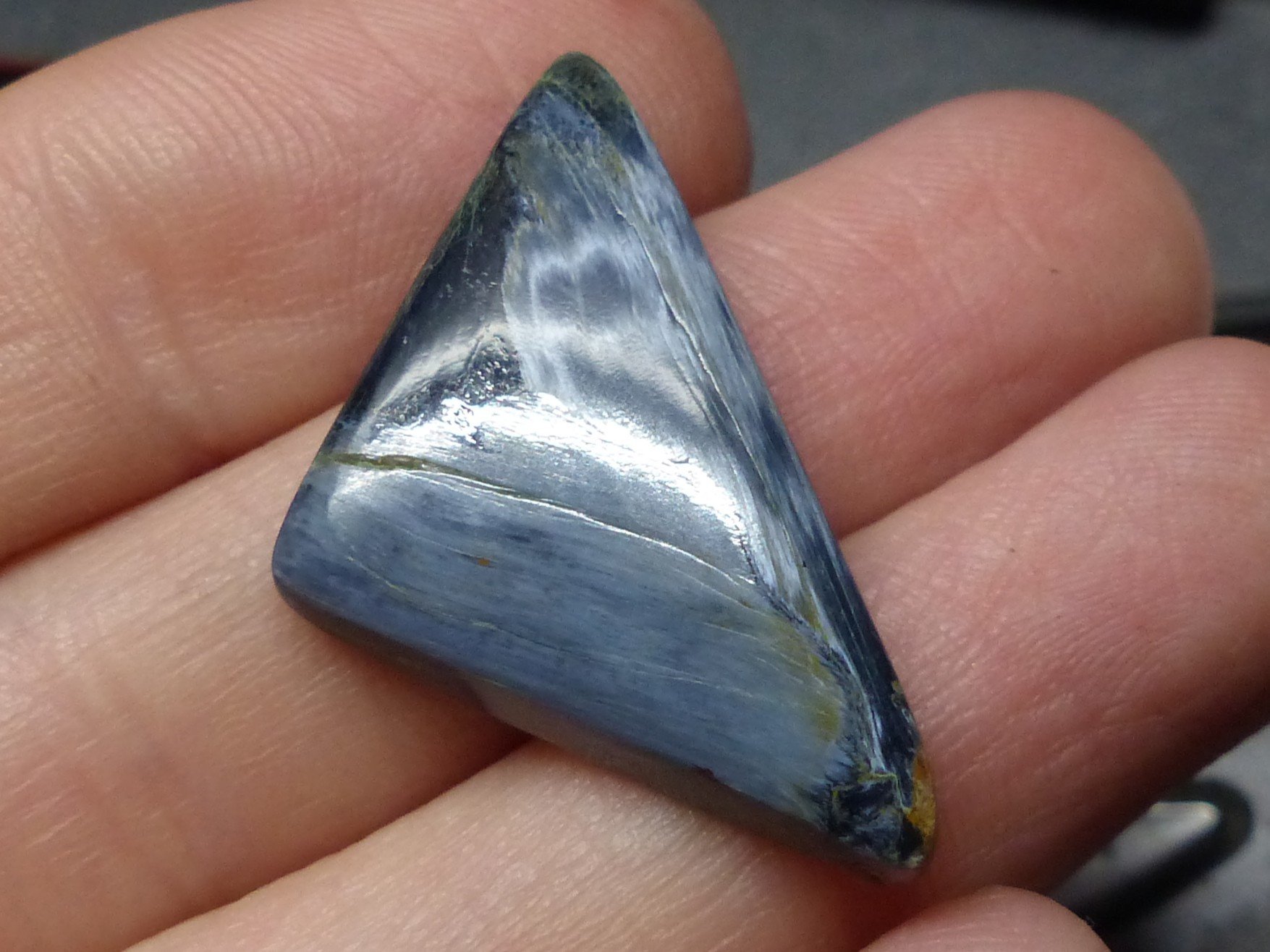 pietersite Cabochon slipad ädelsten sten gemsto.. | Köp på Tradera ...