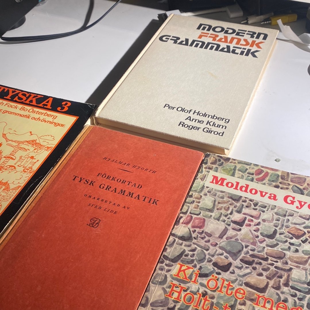 Modern Fransk Grammatik av Per Olof Holmberg, A.. | Köp på Tradera ...