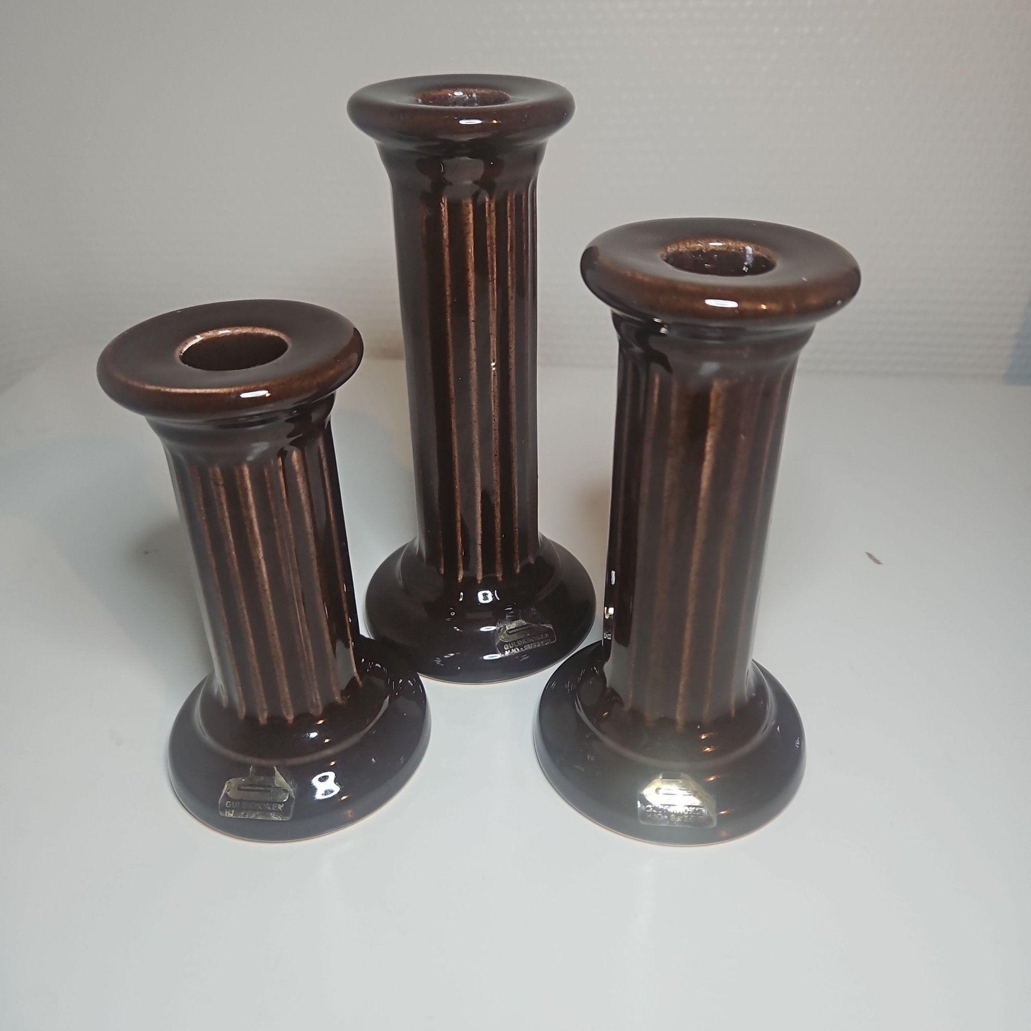 Guldkroken HJO Sweden Keramik Ljusstakar | Köp på Tradera (711513533)