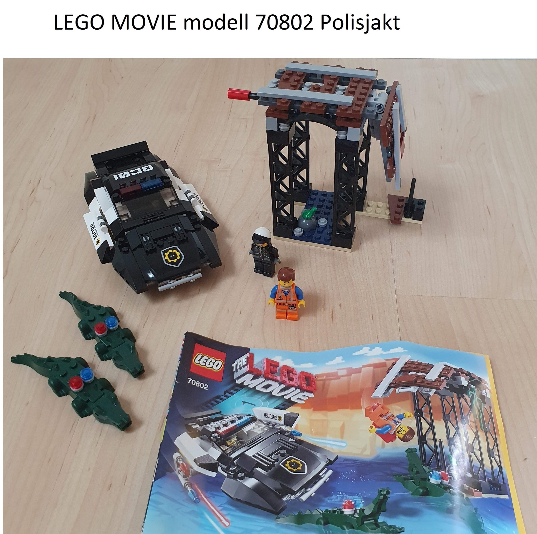 LEGO MOVIE Polisjakt - modell 70802 (403827128) ᐈ Köp på Tradera