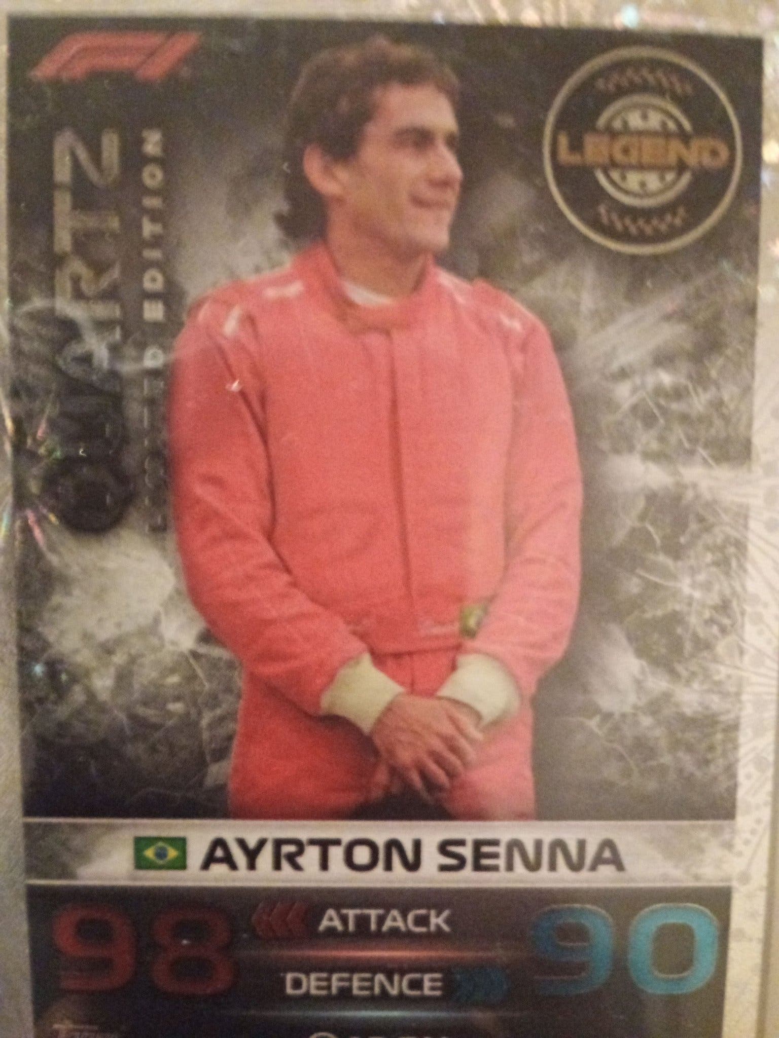 Ayrton Senna F1 Trading Card Legend Edition | Köp på Tradera (655961690)