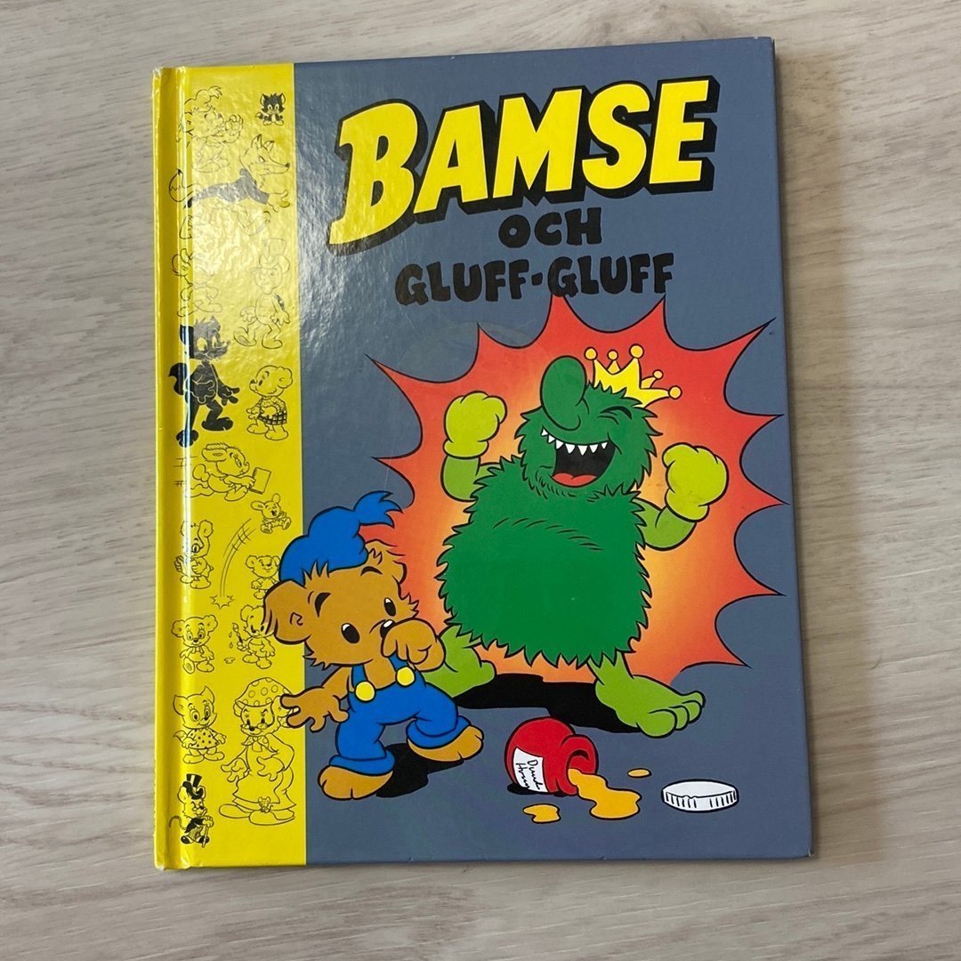 Se produkter som liknar Bamse och Gluff-Gluff av Lisb.. på Tradera ...