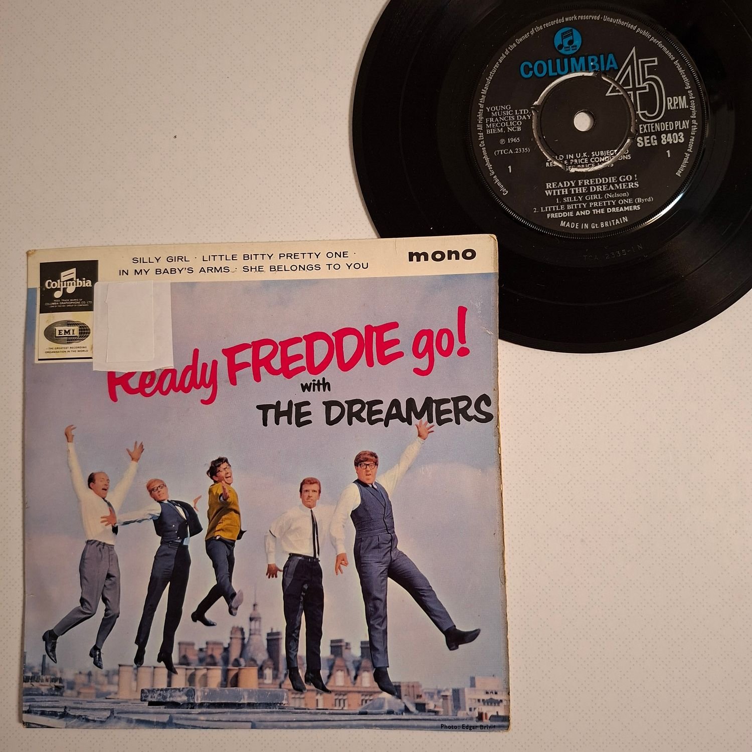 Freddie & The Dreamers - Ready Freddie Go! EP U.. | Köp på Tradera ...