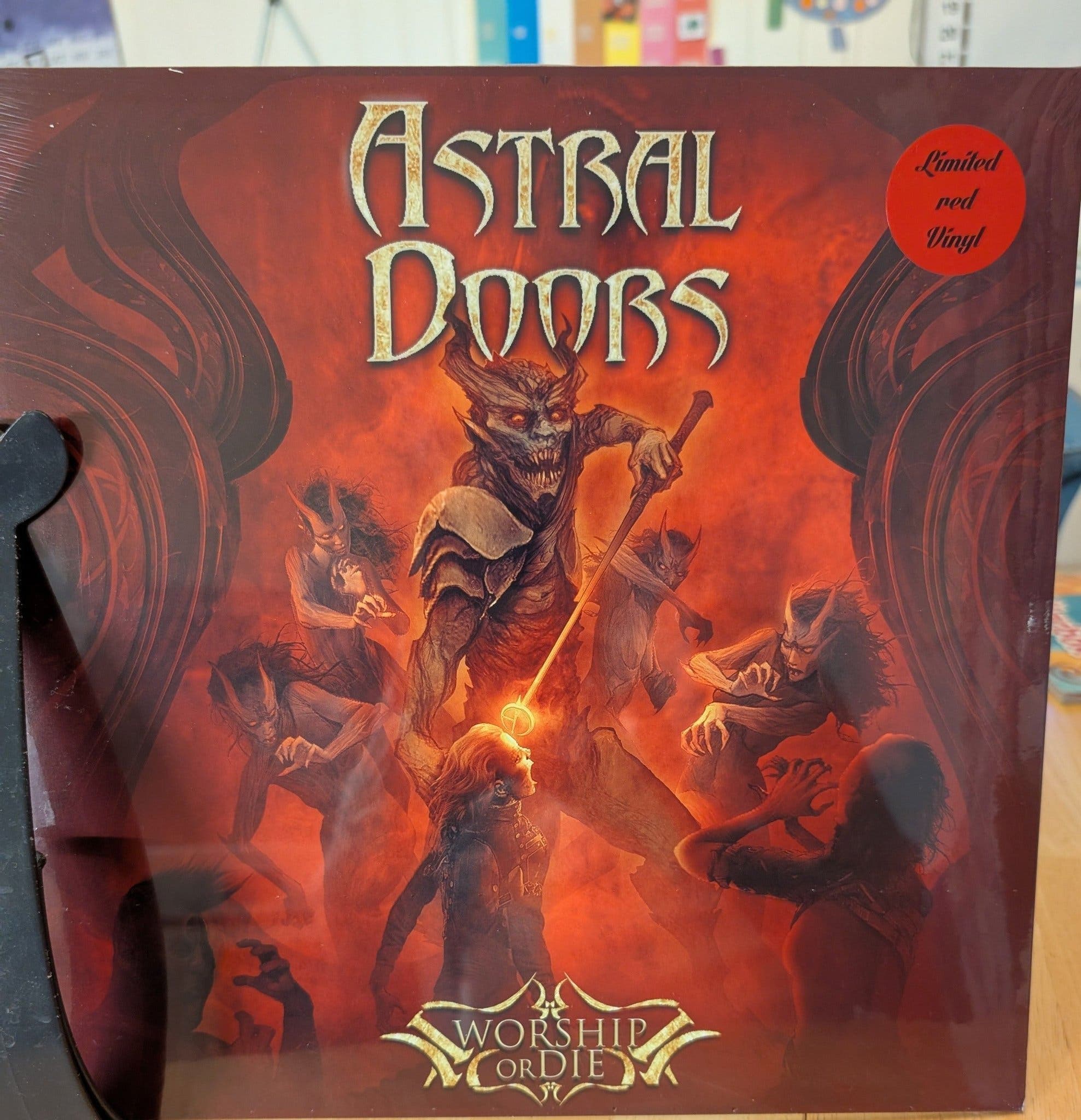 Astral Doors - Worship or Die - Limited Red Vin.. | Köp på Tradera ...
