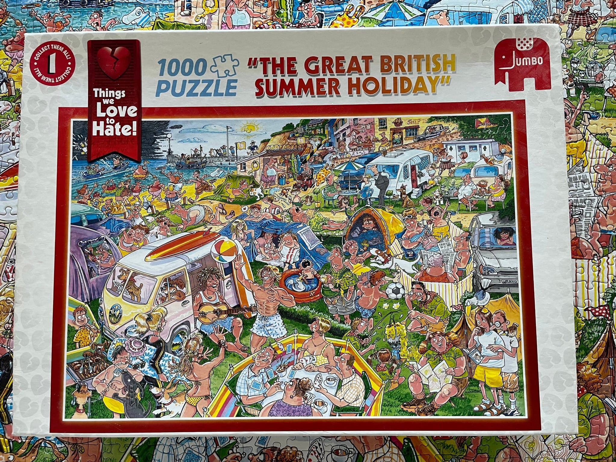 Pussel - The Great British Summer Holiday 1000 .. | Köp på Tradera ...