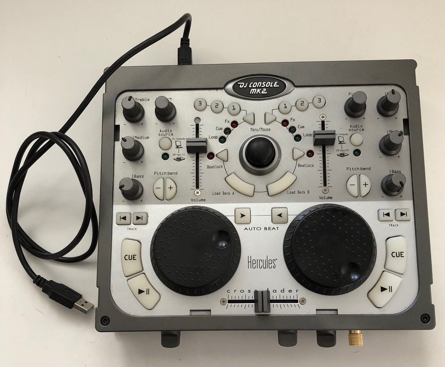 DJ Console Hercules MK2 inklusive programvara V.. (396246336) ᐈ Köp på ...