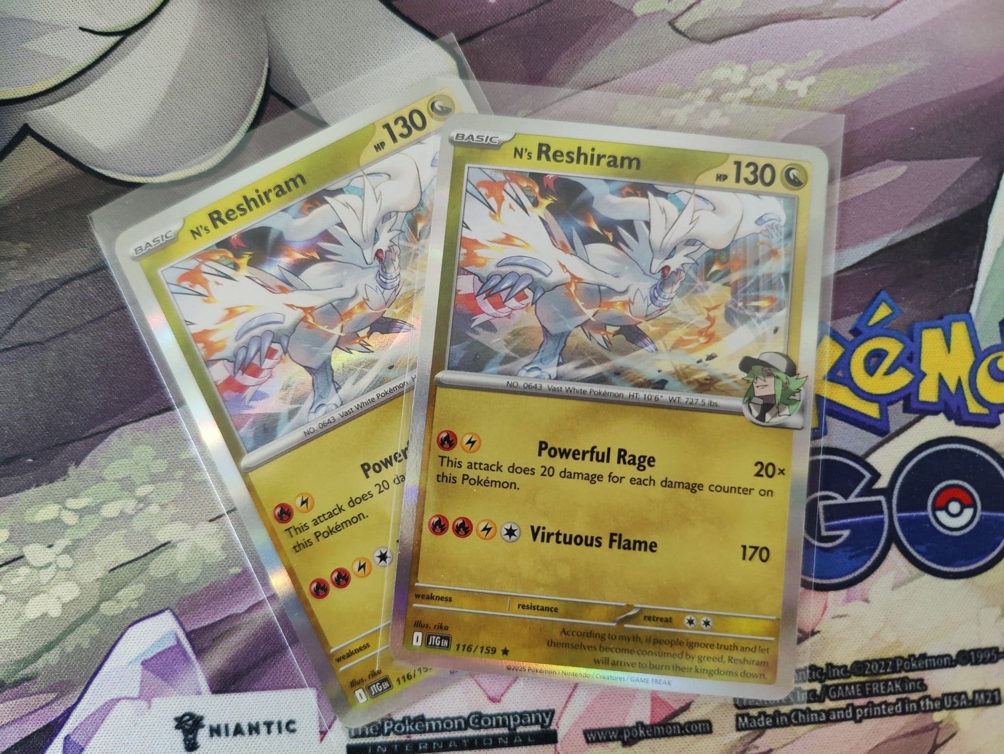 Pokémon TCG 2-pack N's Reshiram HP130 Holo 116/.. | Köp på Tradera ...