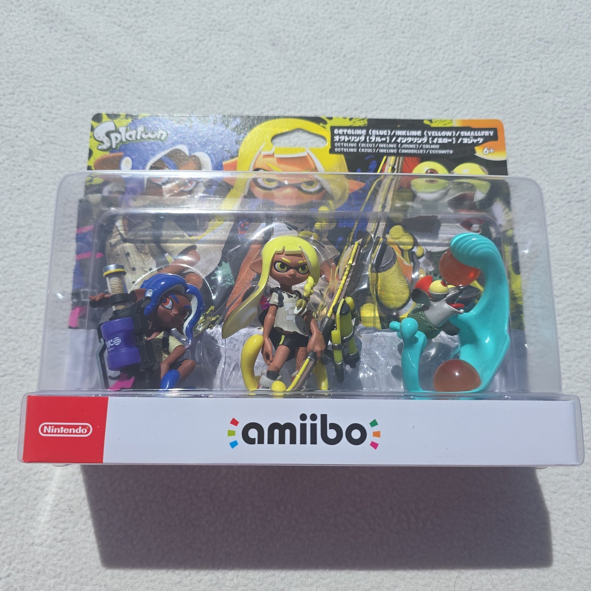 Amiibo Splatoon 3 Octoling (blå), Inkling (gul).. | Köp på Tradera ...