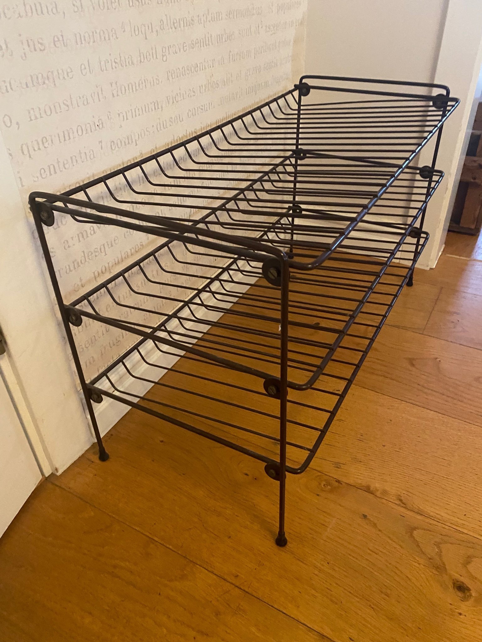 String Skoställ/skohylla, hylla, vintage/Retro | Köp på Tradera (574465767)