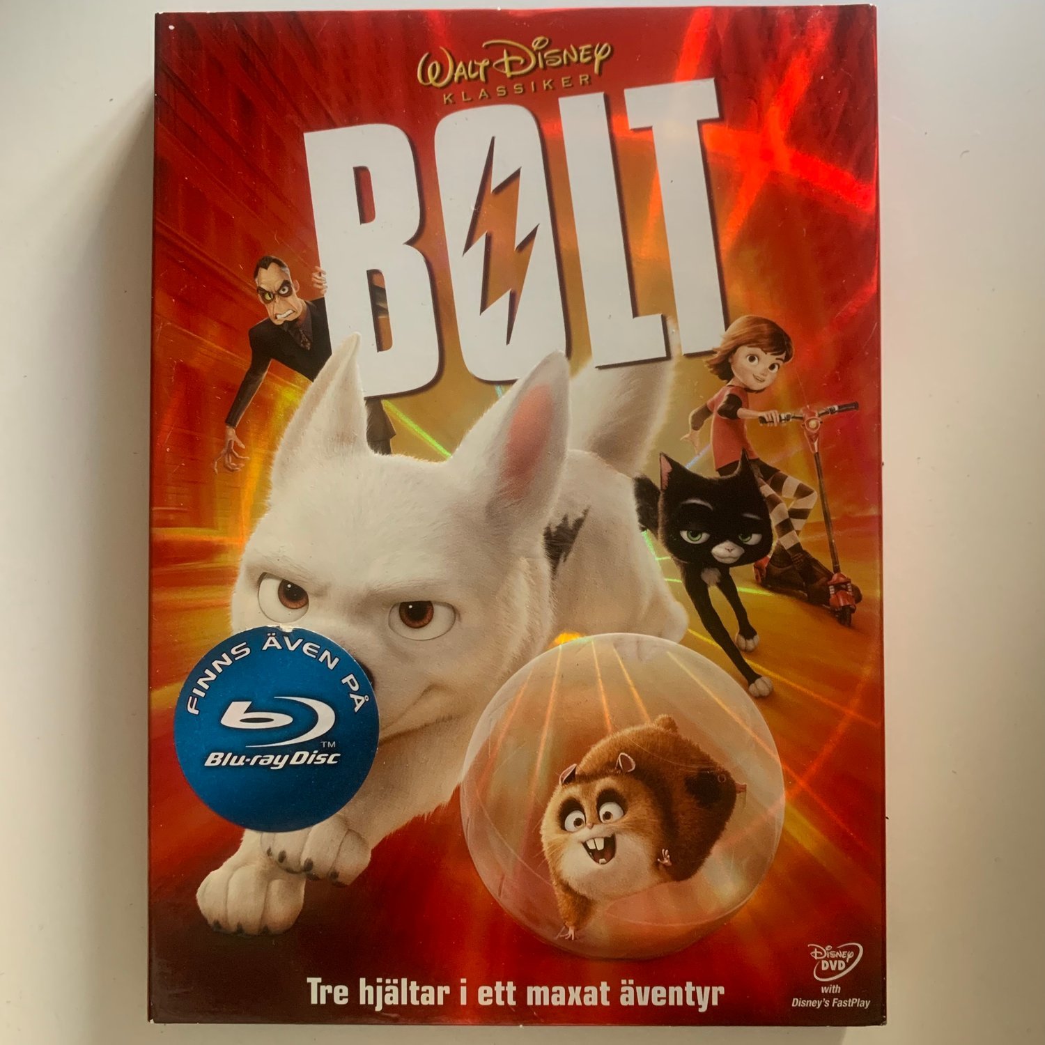 BOLT. O-CARD DVD BARN / FAMILJ.. | Köp från Retrobörsen på Tradera (630316196)