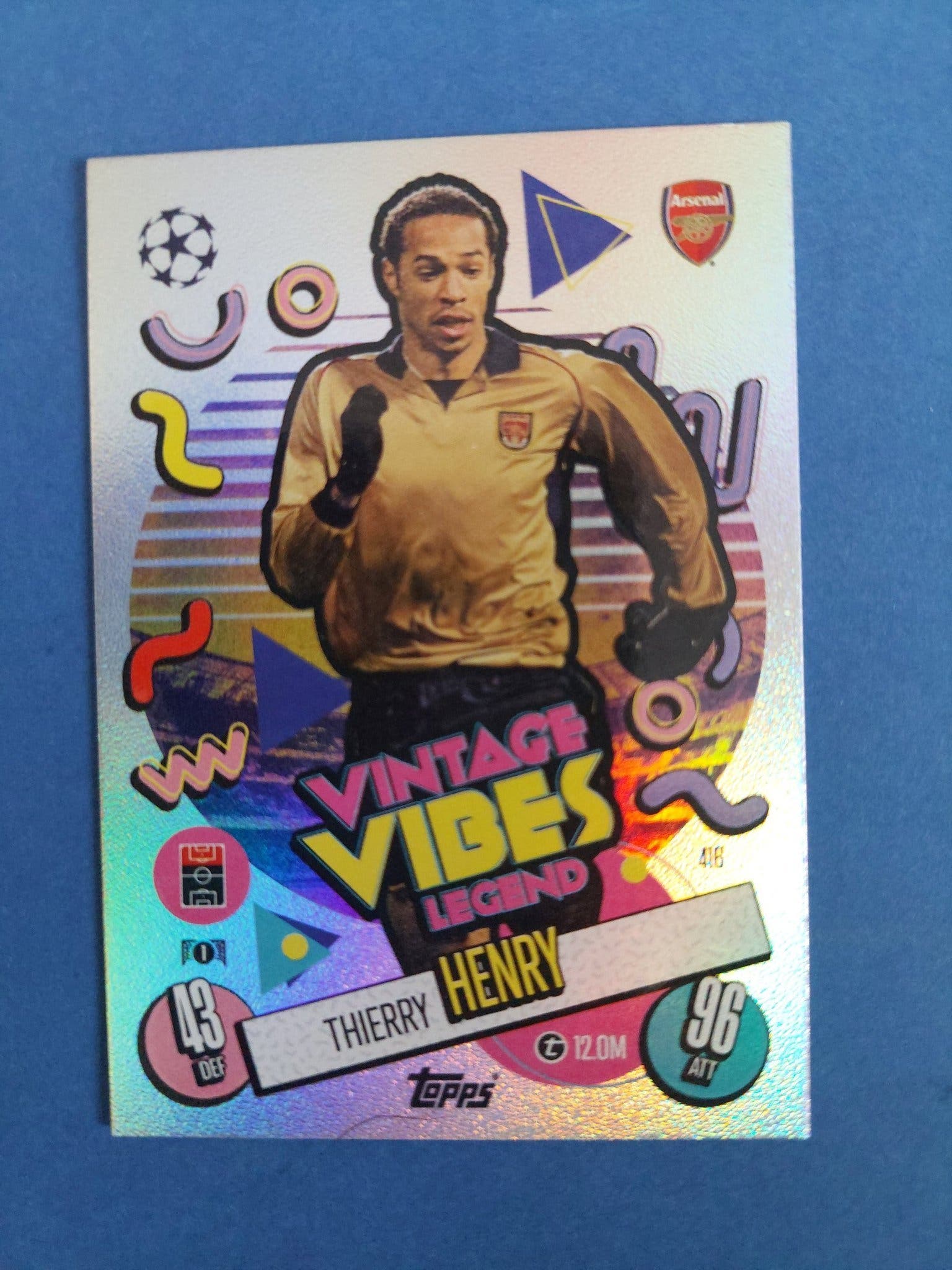 Topps CL & EL 2025 Match Attax #416 Thierry Hen.. | Köp på Tradera ...