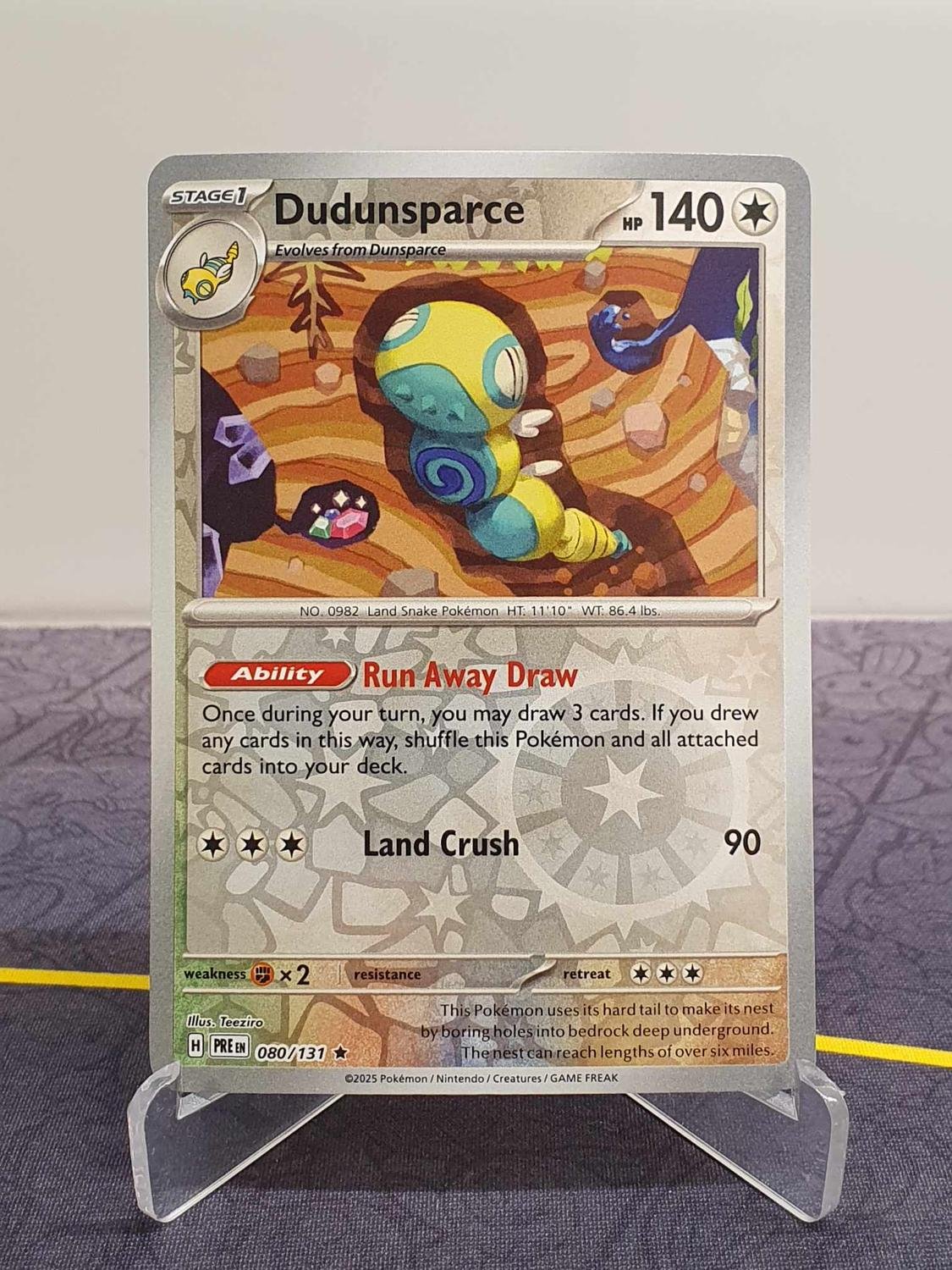 DUDUNSPARCE 080/131 - Reverse Holo Rare - Prism.. | Köp på Tradera ...