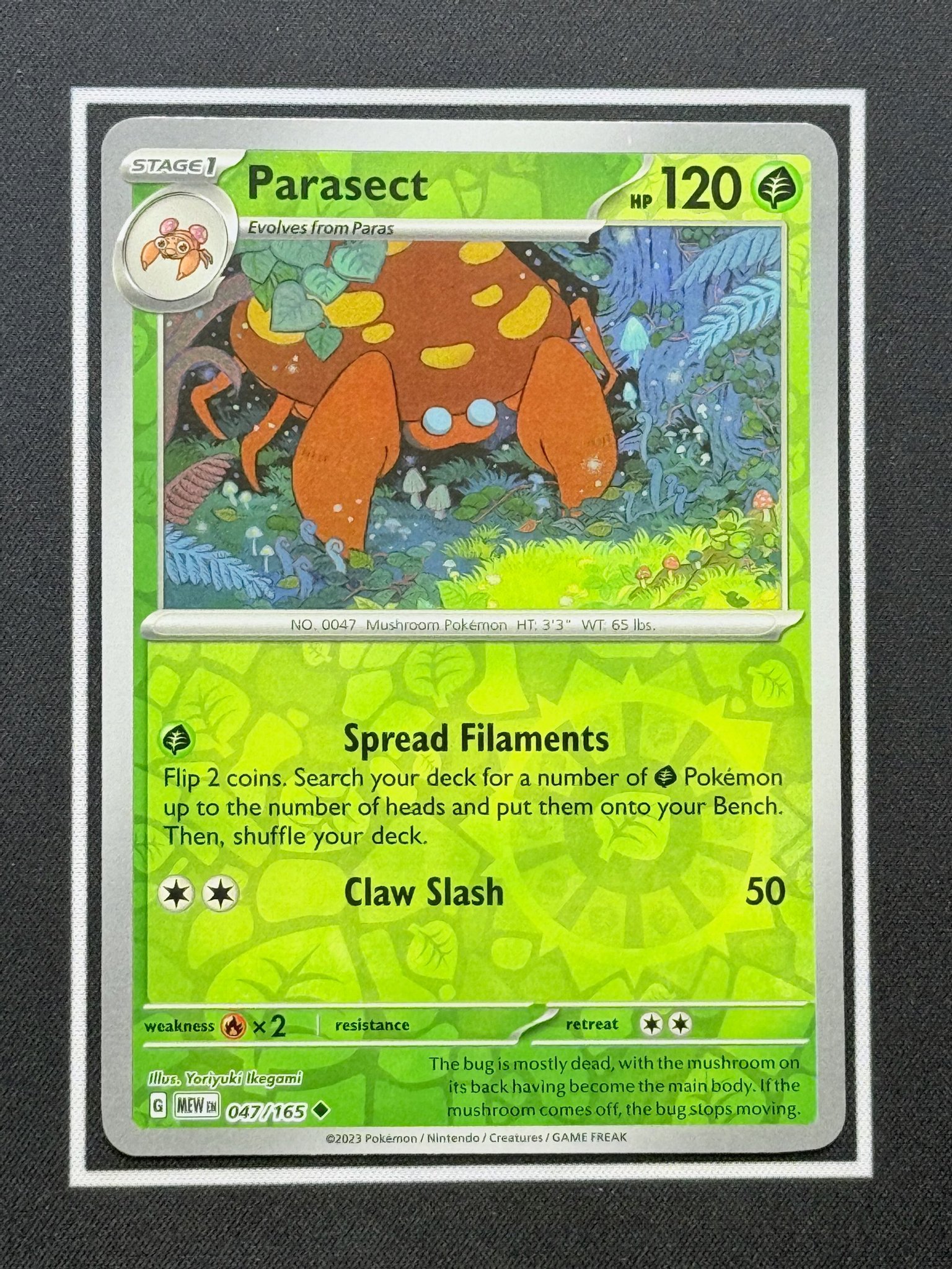 Se produkter som liknar Parasect 047/165 Reverse Holo.. på Tradera ...