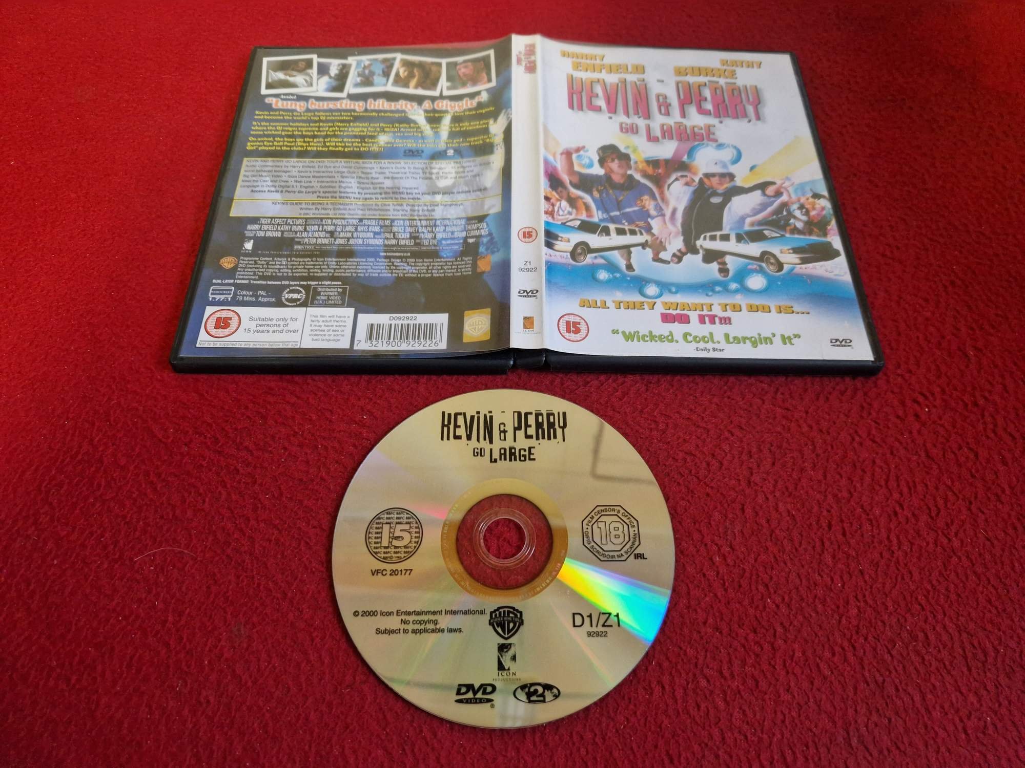 KEVIN & PERRY GO LARGE DVD | Köp från game-world på Tradera (709063364)