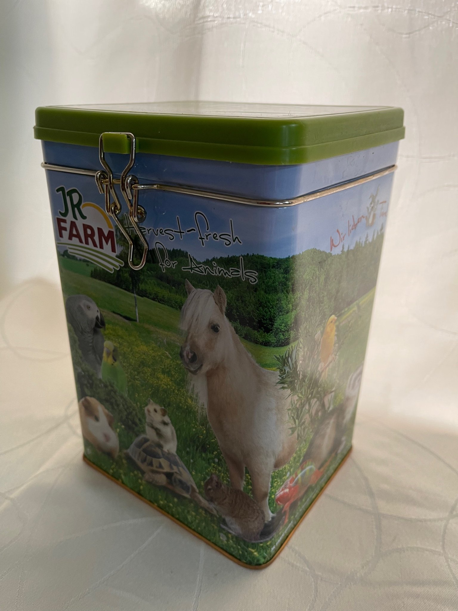 JR Farm Wilda förvaringsburk metallburk burk fo.. | Köp på Tradera ...