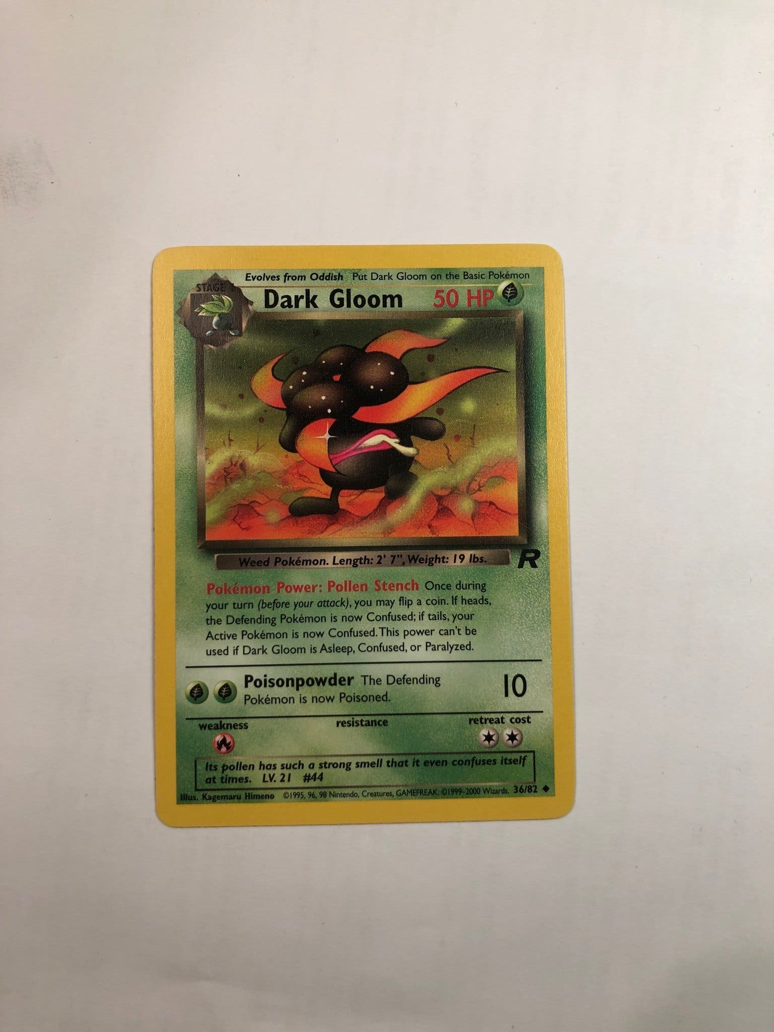 Dark Gloom 36/82 - Team Rocket - Pokémon kort -.. | Köp på Tradera ...