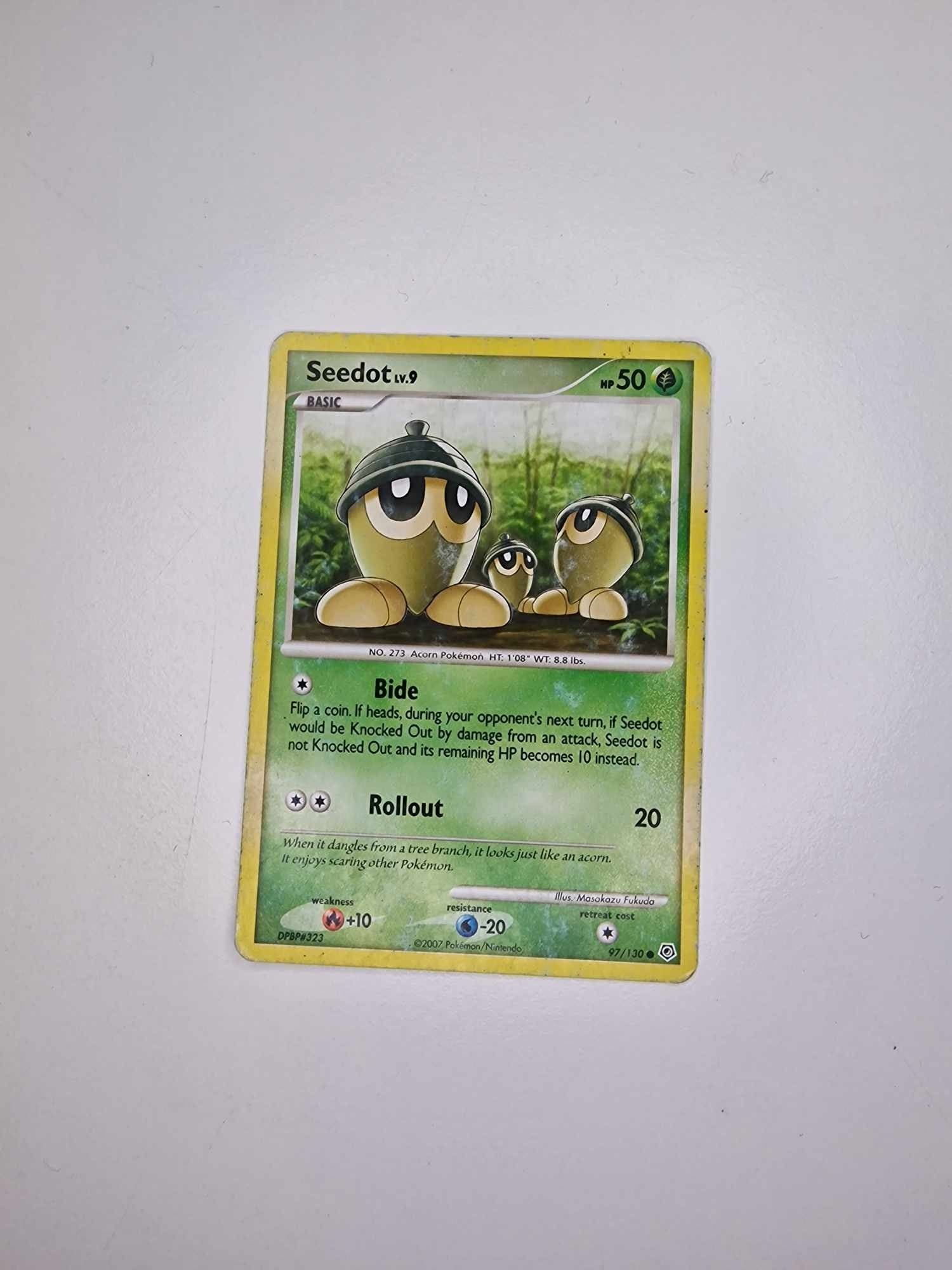 Pokémon Seedot 97/130 | Köp på Tradera (664400985)