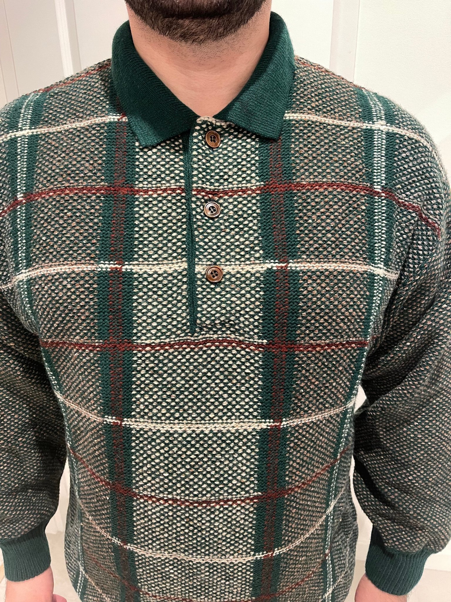 Vintage Point of Italy grön tröja, storlek 52 | Köp på Tradera (709811114)