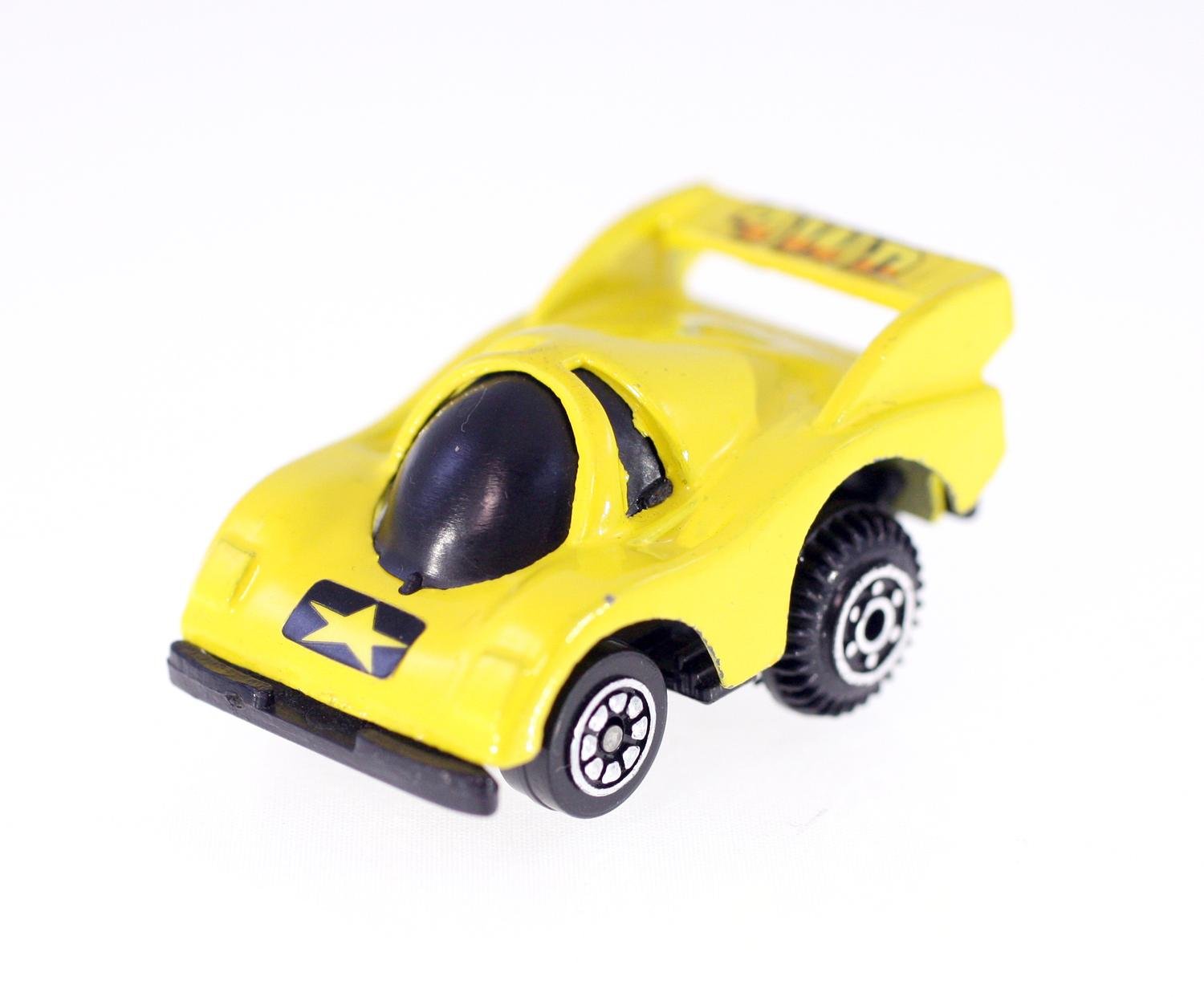 Vintage '4WD' mini toy car-yellow coloured meta.. | Köp på Tradera ...