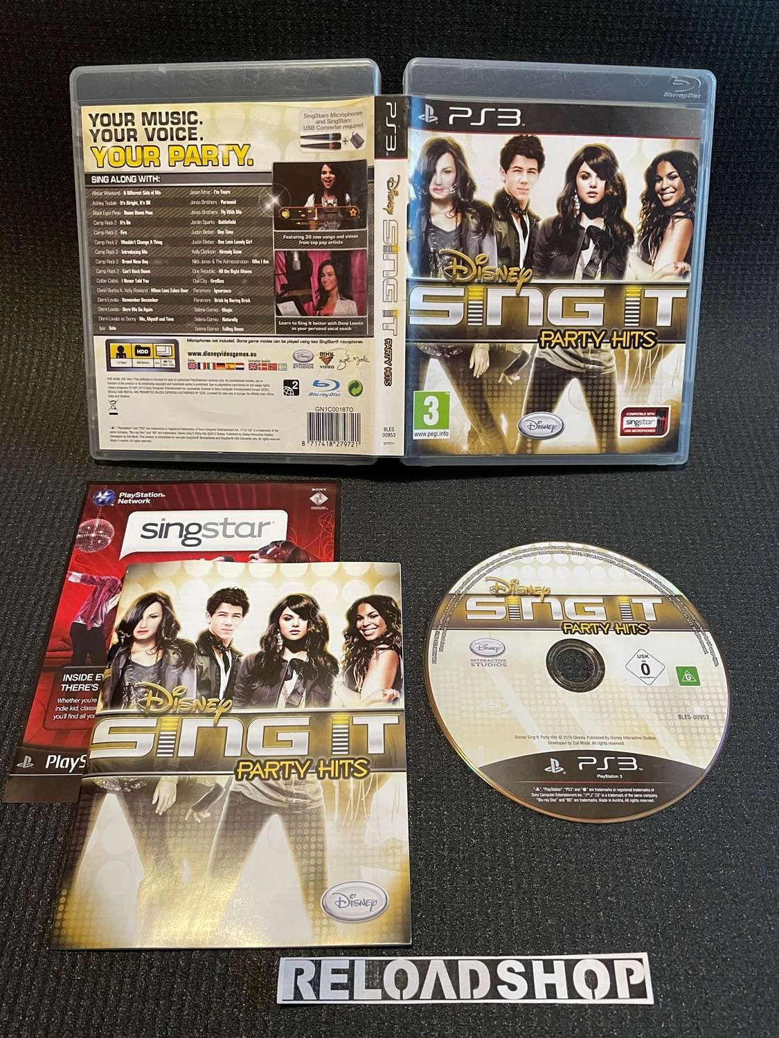 Disney Sing It: Party Hits PS3.. | Köp från RELOAD_SHOP på Tradera ...