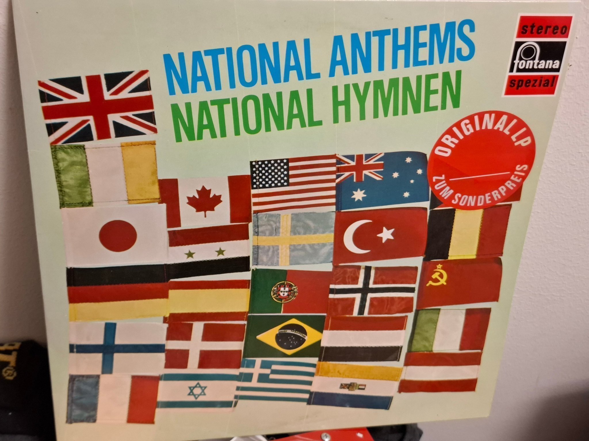 LP National Anthems - by The Central Band of Th.. | Köp på Tradera ...