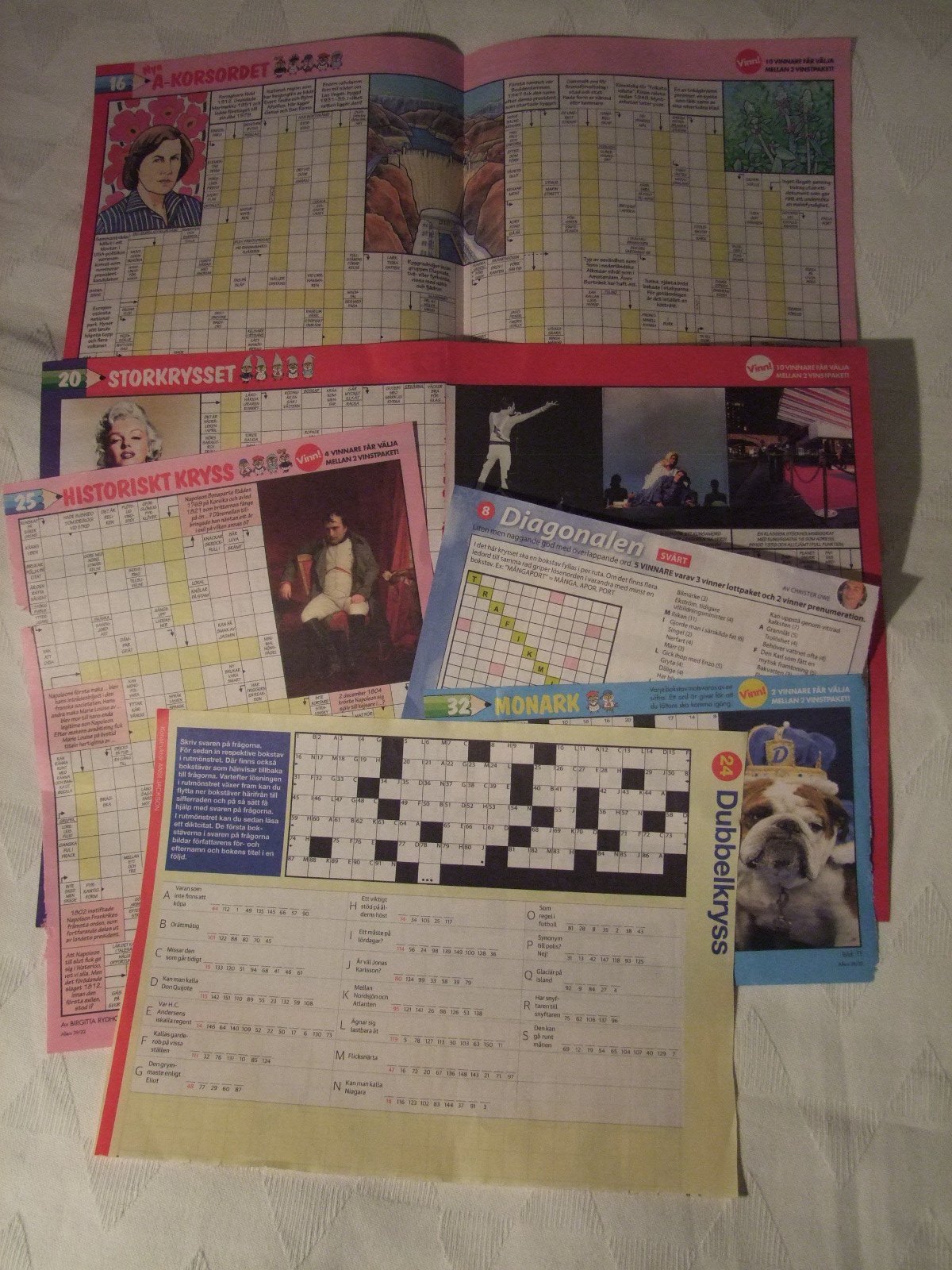 30 olösta kryss, 1 Jättesudoku. Mest Allers. Se.. | Köp på Tradera ...