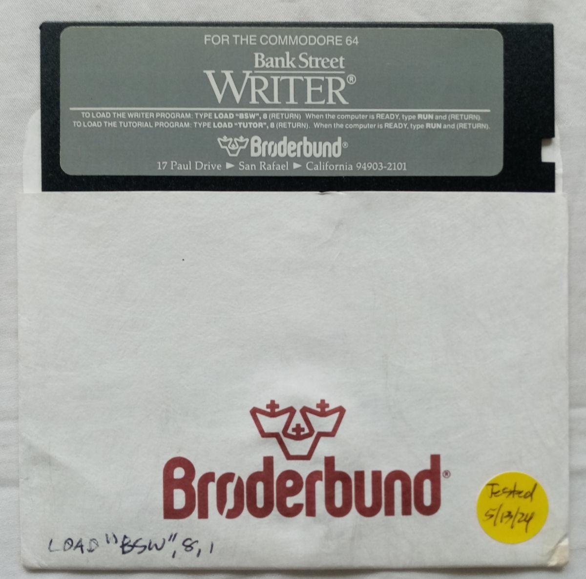 Se produkter som liknar Bank Street Writer (Bröderbun.. på Tradera ...