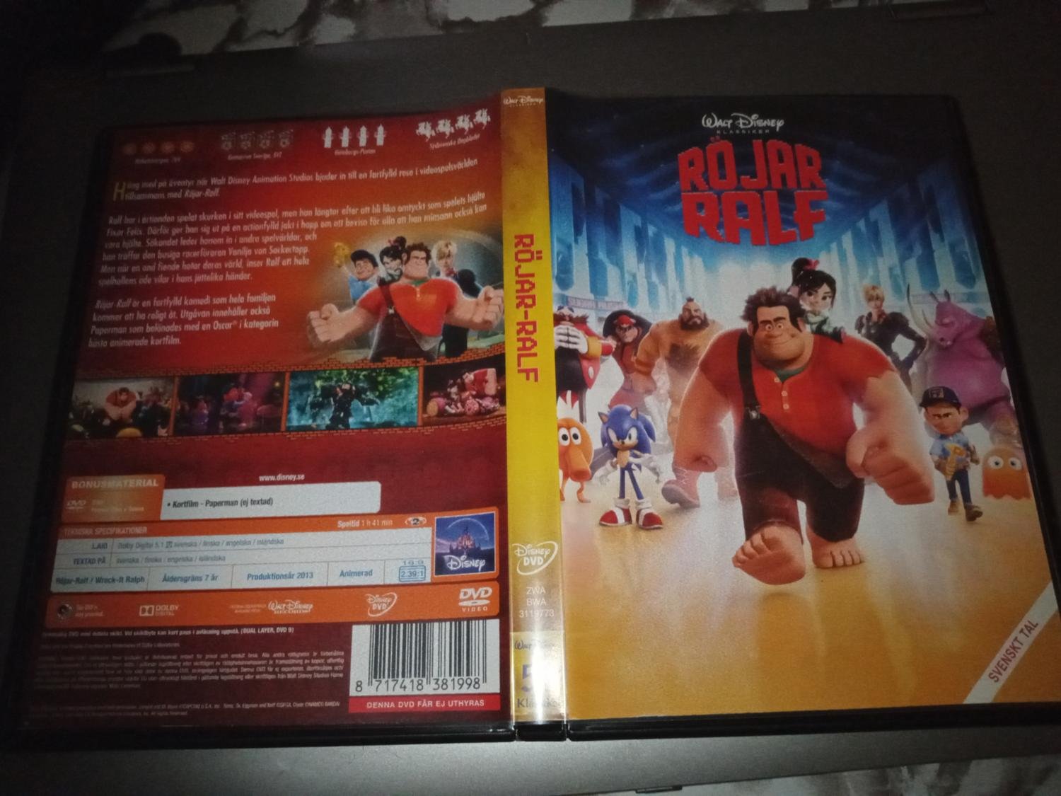 Röjar-Ralf - Disney Klassiker Nr 51 | Köp på Tradera (584876060)