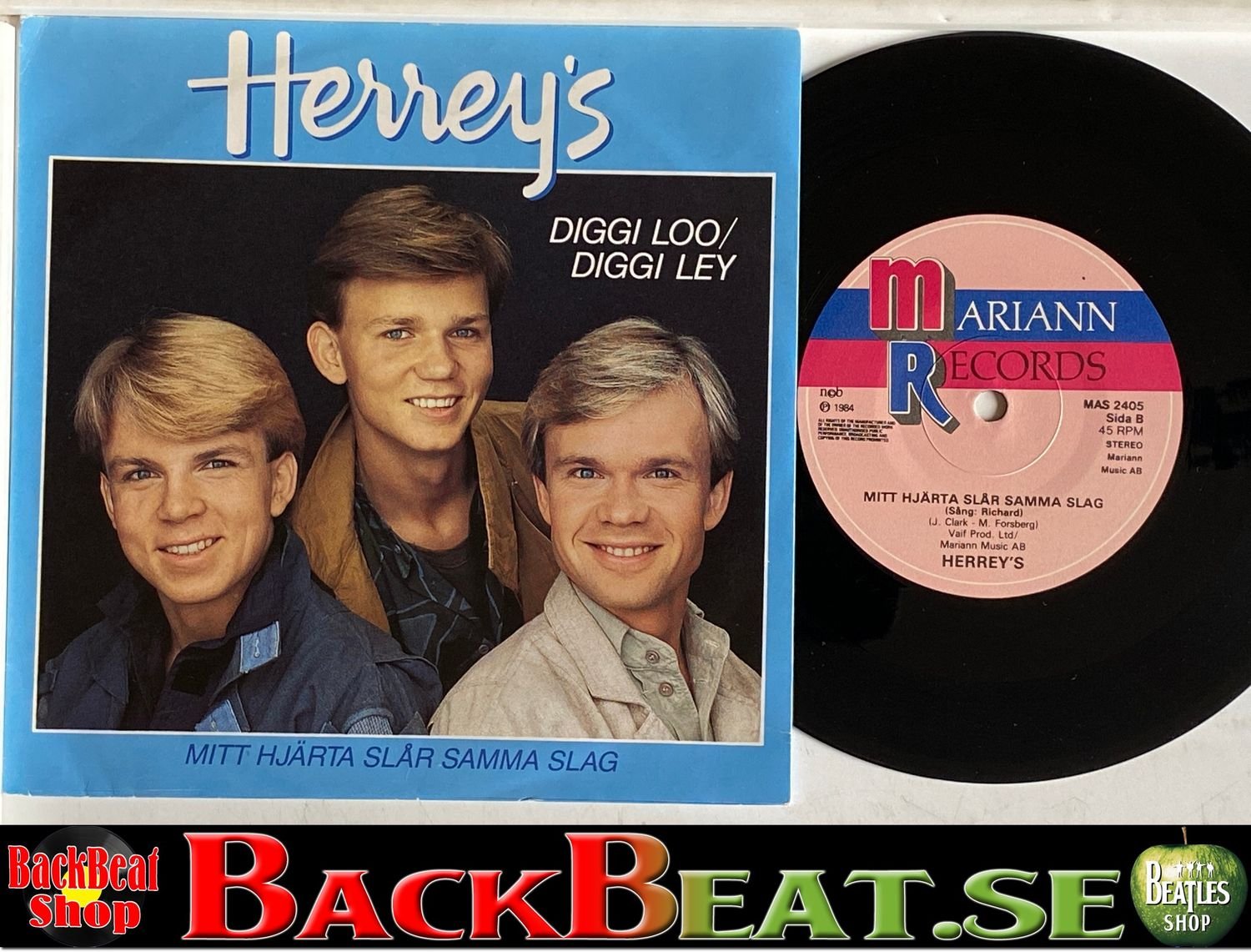 THE HERREY'S - DIGGI LOO / DIGGI .. | Köp från backbeat på Tradera ...