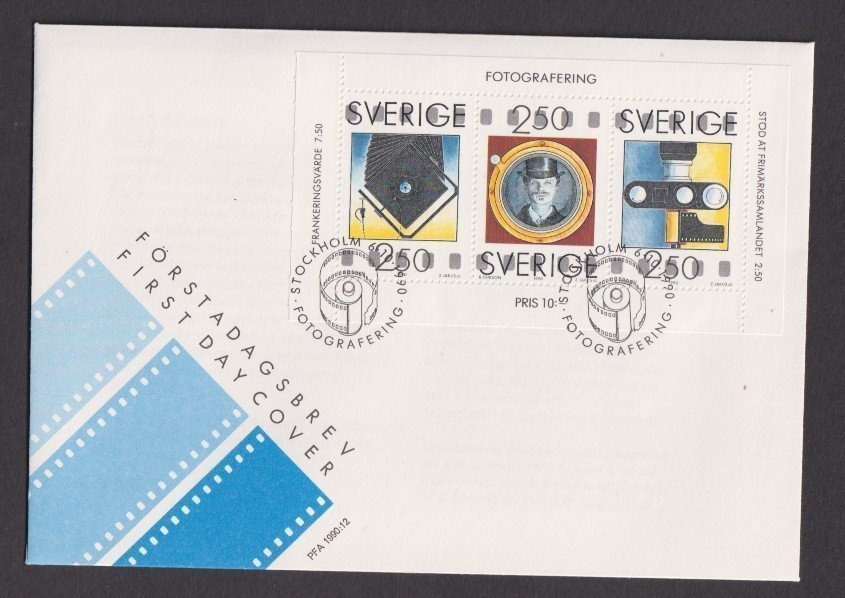 FDC Fotografering 1990 | Köp på Tradera (704518476)