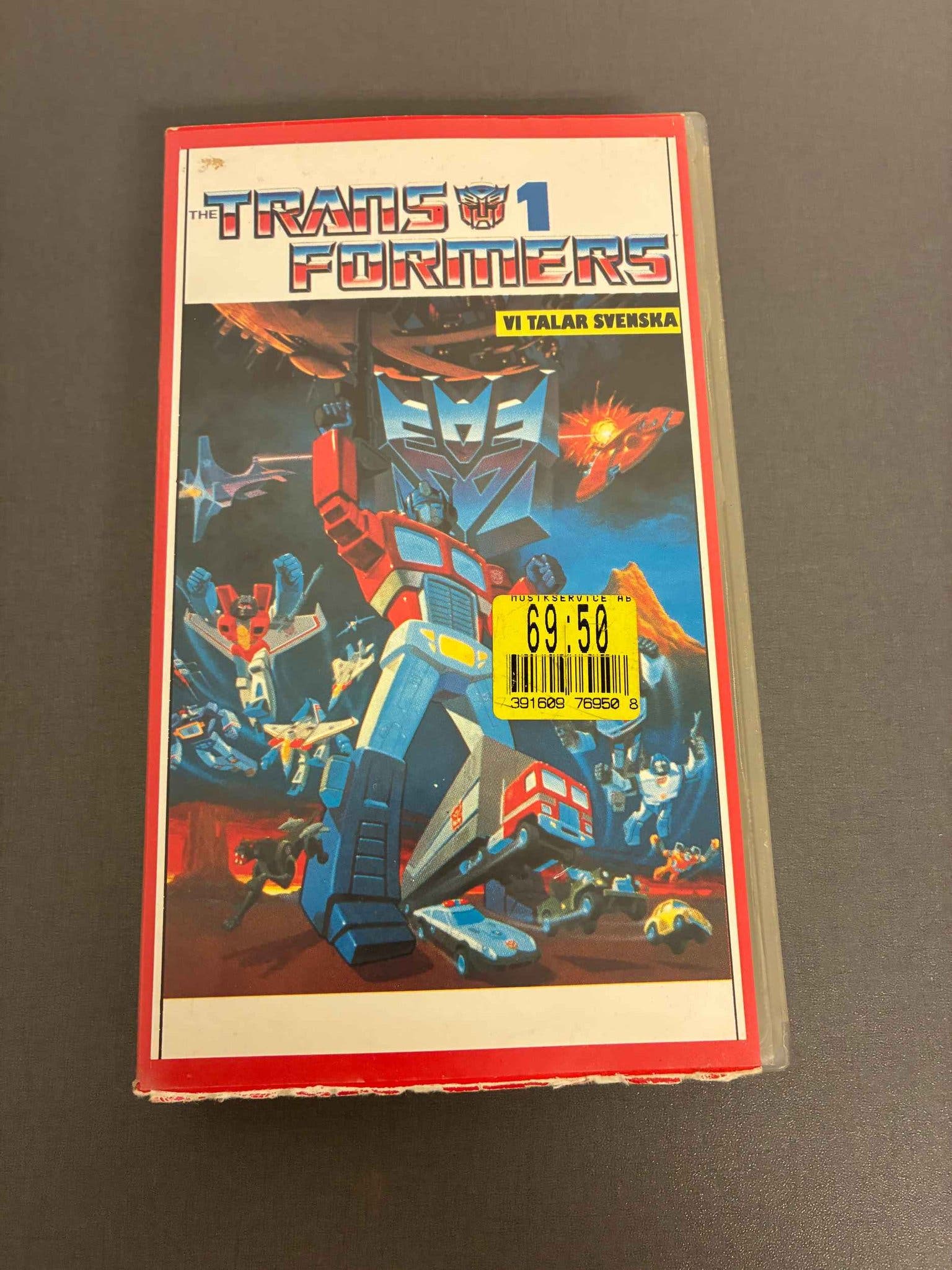 Transformers 1 Tecknat 1987 VHS | Köp från Zaffo på Tradera (712177079)
