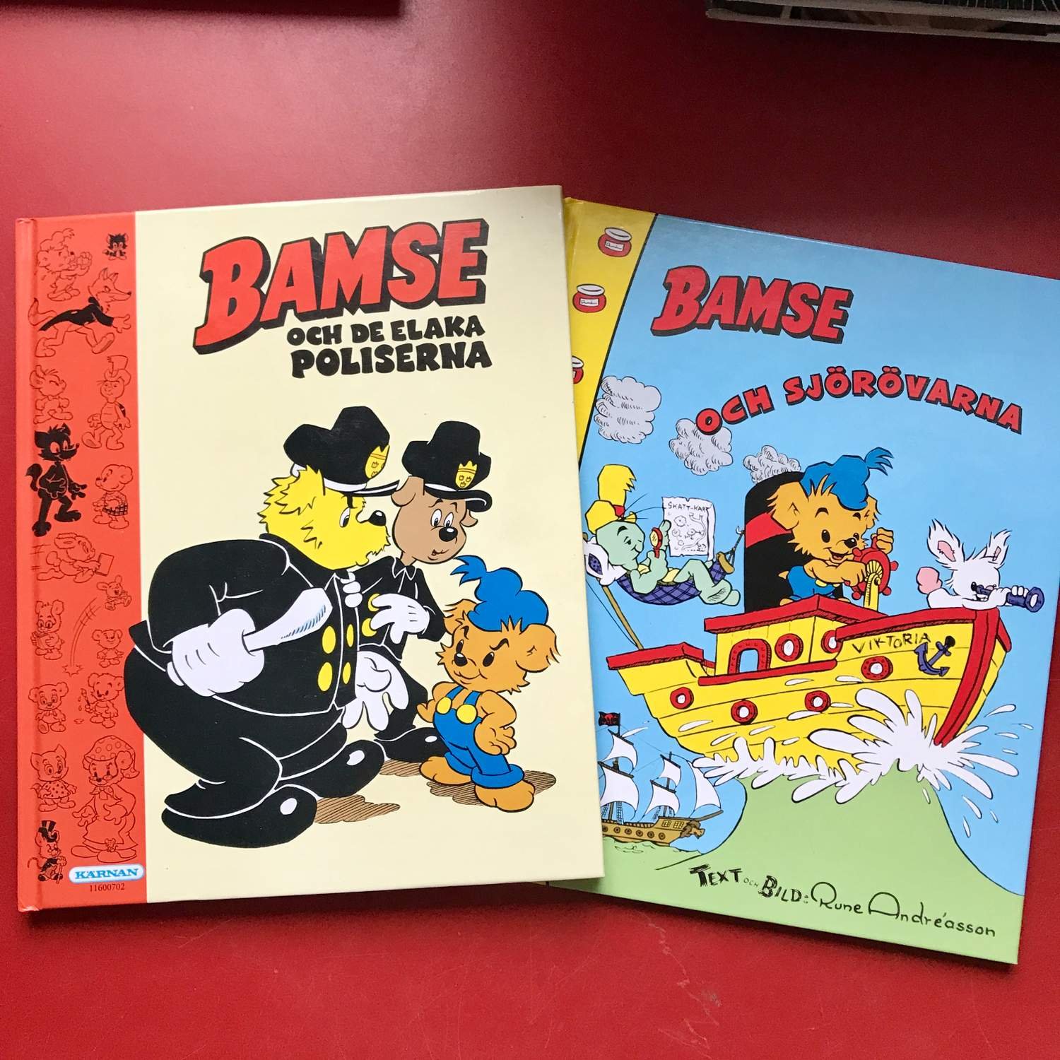 BAMSE OCH DE ELAKA POLISERNA.. | Köp från Haldins_Hylla på Tradera ...