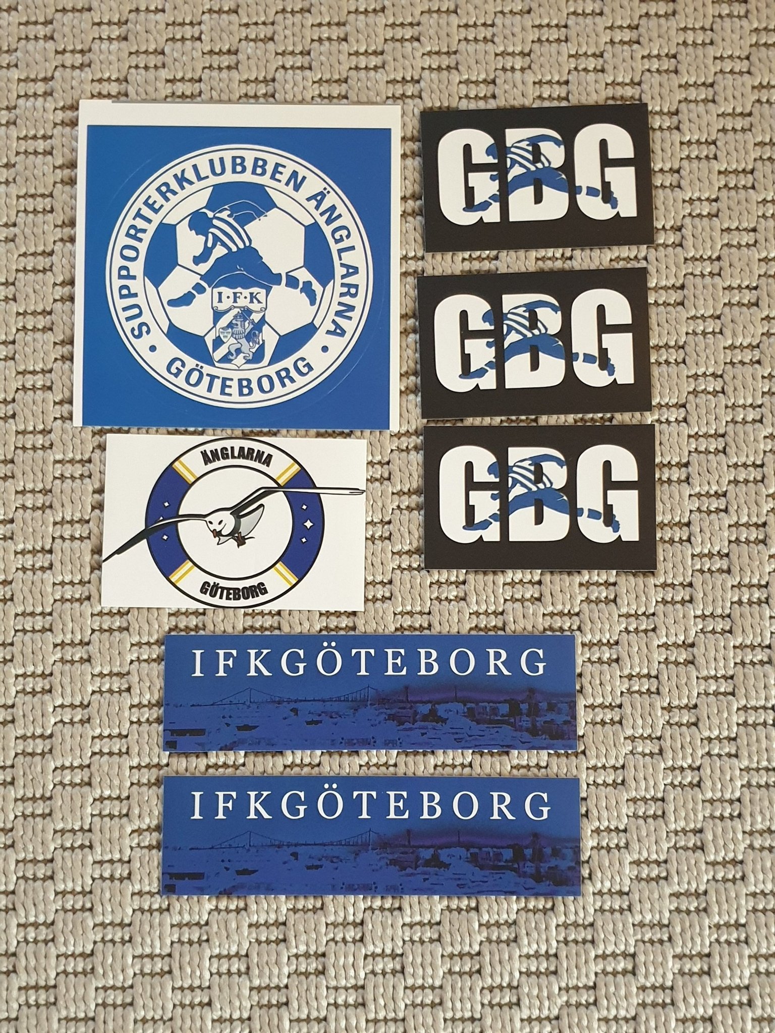 IFK Göteborg. Blåvitt. Änglarna. Se bilder. Kli.. | Köp på Tradera ...