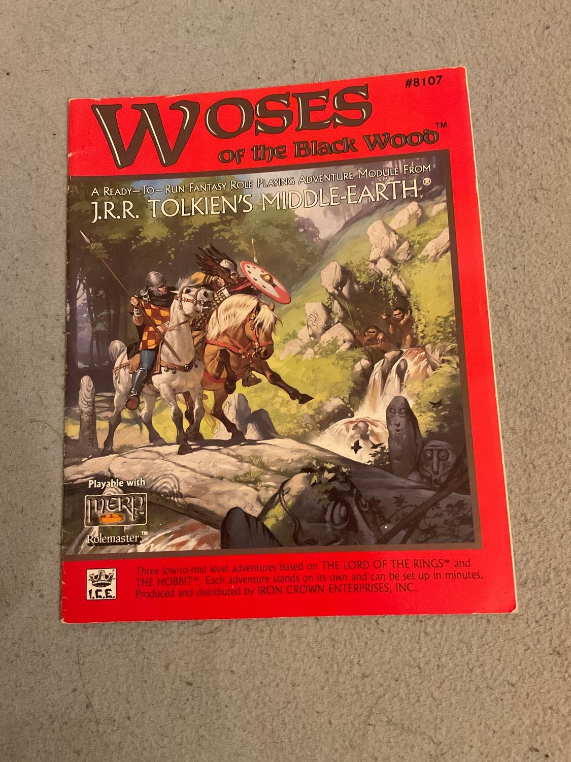 ICE MERP LOTR - 8107 Woses of the Black Wood - .. | Köp på Tradera ...