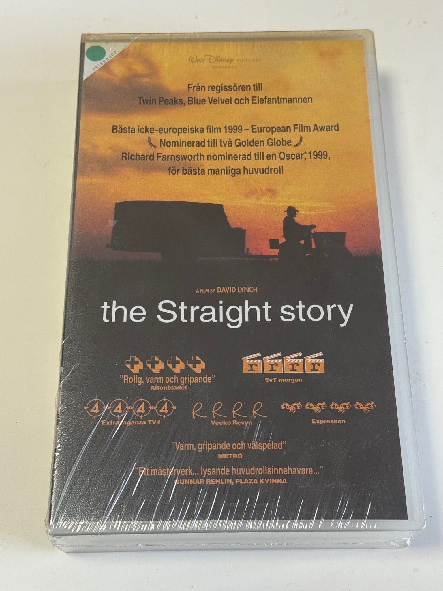 The Straight Story 1999 VHS (Oöppnad/Inplastad) | Köp på Tradera ...