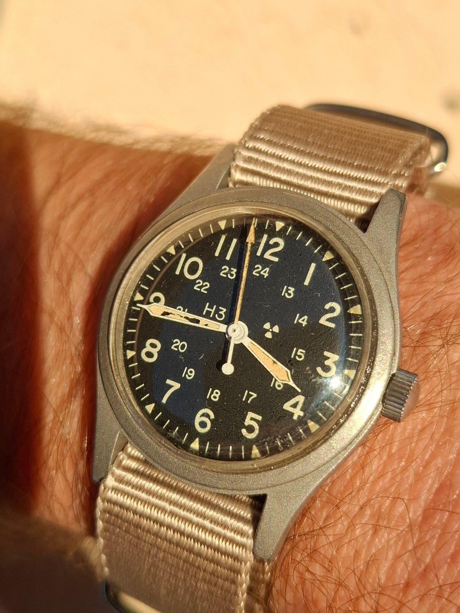 Hamilton MIL-W-46374D military watch | Köp på Tradera (657464245)
