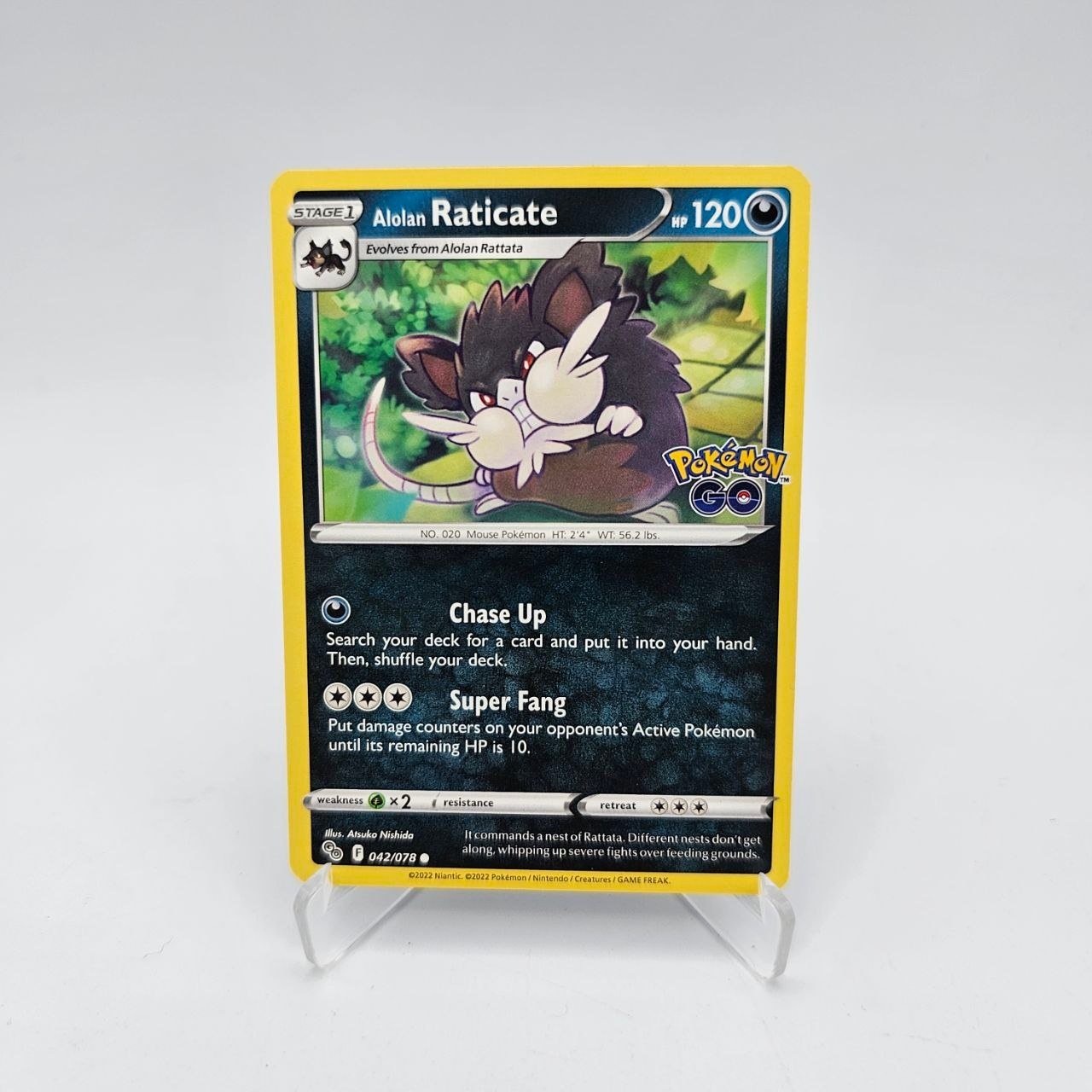 Alolan Raticate 042/078 Pokémon GO, Pokémon TCG.. | Köp på Tradera ...