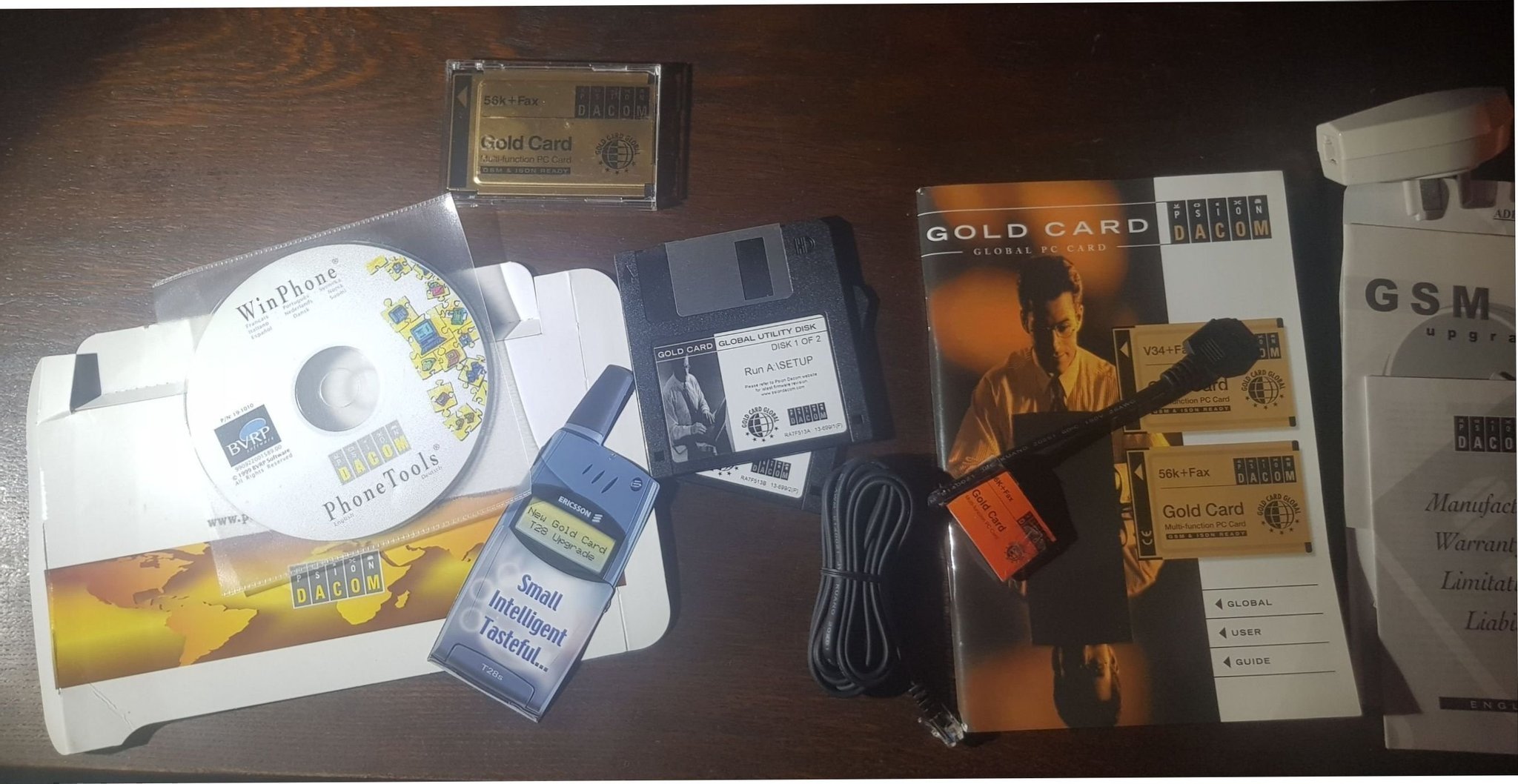 NEW! PCMCIA 56K/V90 modem Psion DACOM Goldcard .. | Köp på Tradera ...