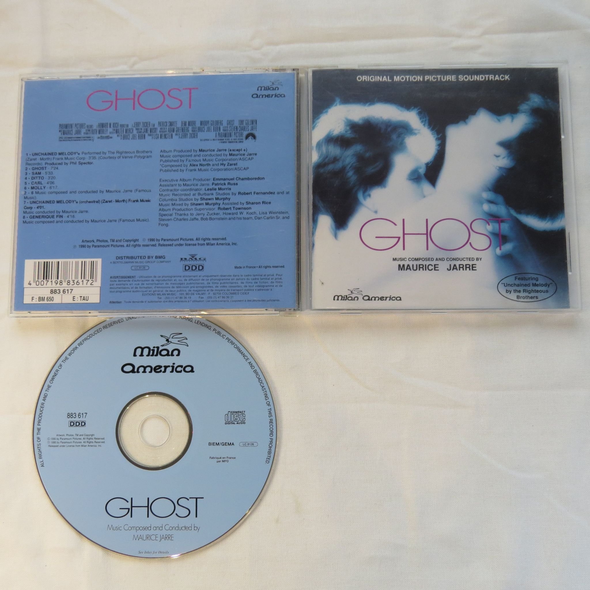 Ghost - Original Motion Picture Soundtrack - CD | Köp på Tradera ...