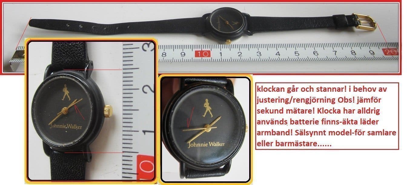 Rare! Johnnie Walker ladies wrist watch needs a.. | Köp på Tradera ...