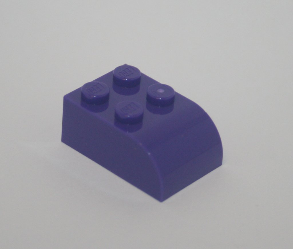 LEGO - Slope - 2x3 - Mörklila - 6211405 - 6215 | Köp på Tradera (300277784)