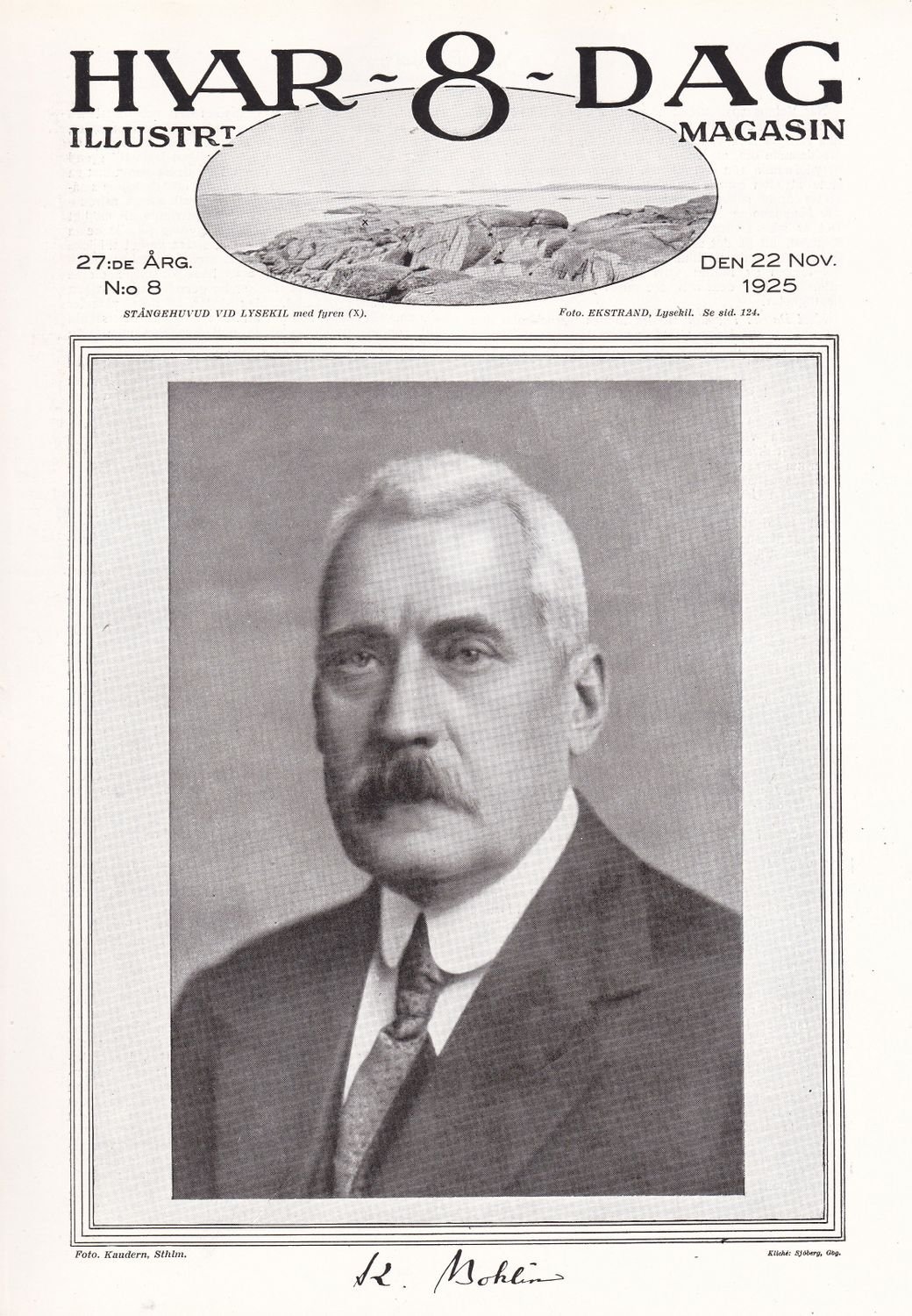 H-8-D 1925-8 Karl Bohlin..Manne Siegbahn..Farty.. | Köp på Tradera ...