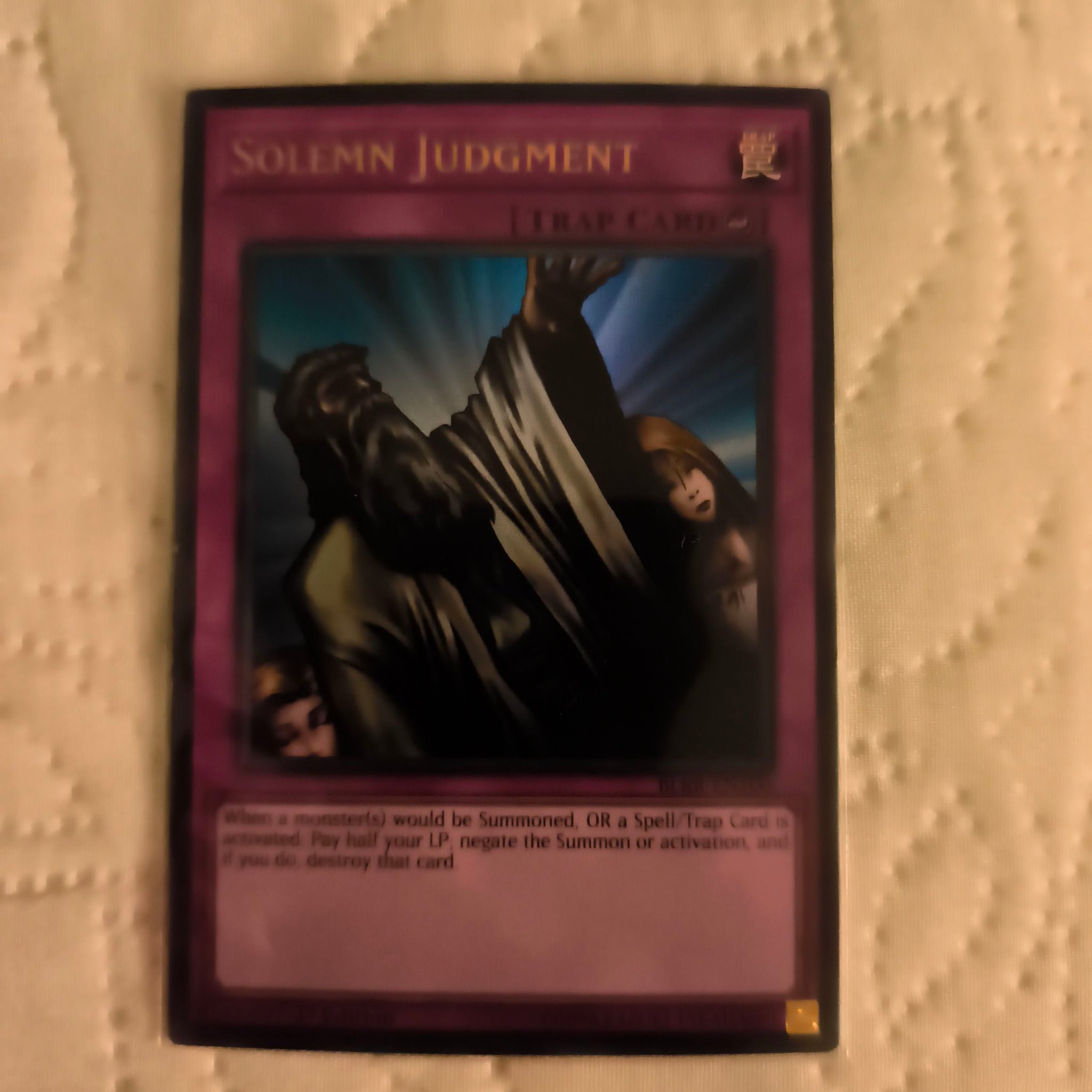 Se produkter som liknar Solemn Judgment - Yu-Gi-Oh! K.. på Tradera ...