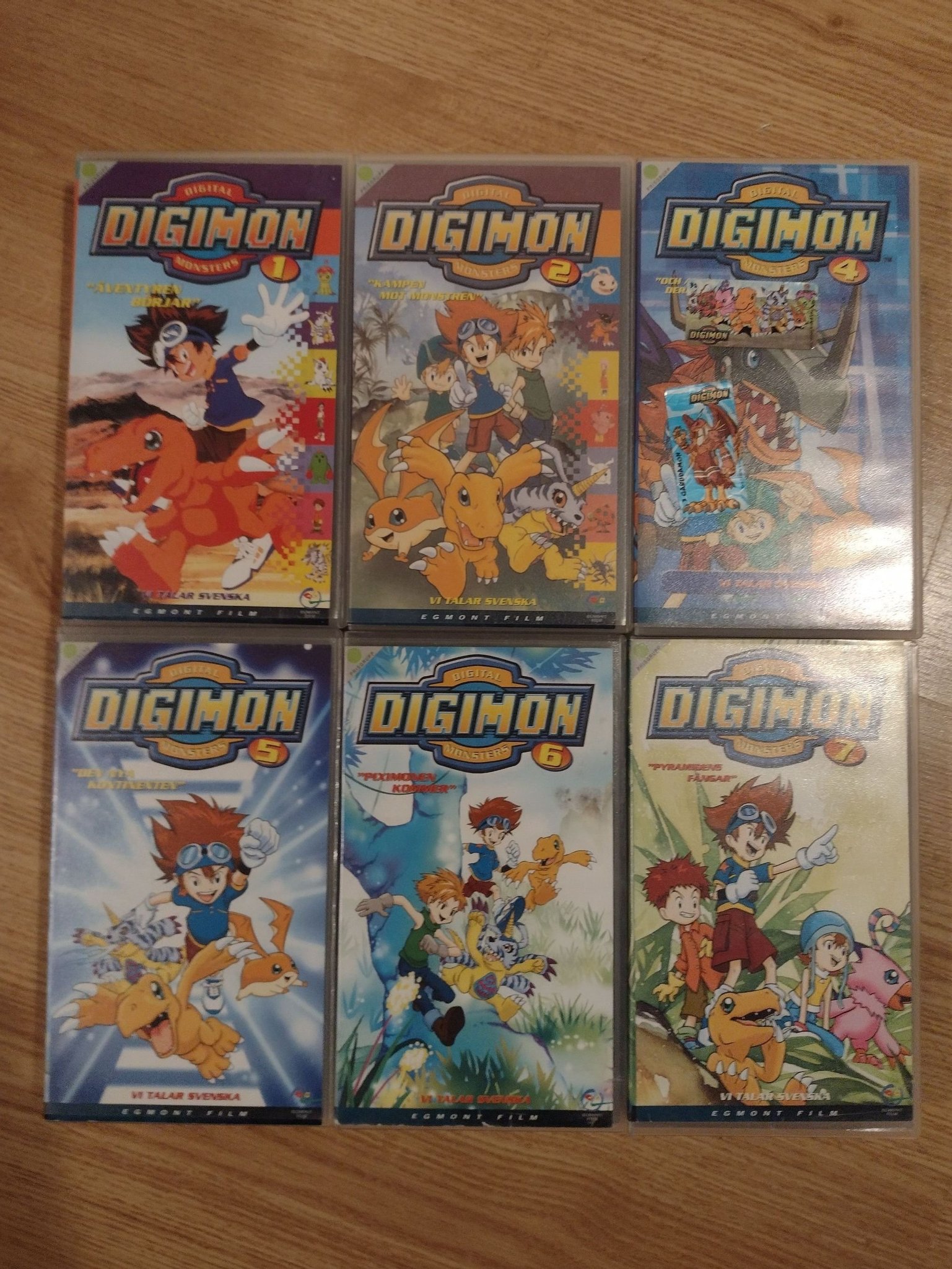 Se produkter som liknar Digimon VHS-kassetter - stort.. på Tradera ...