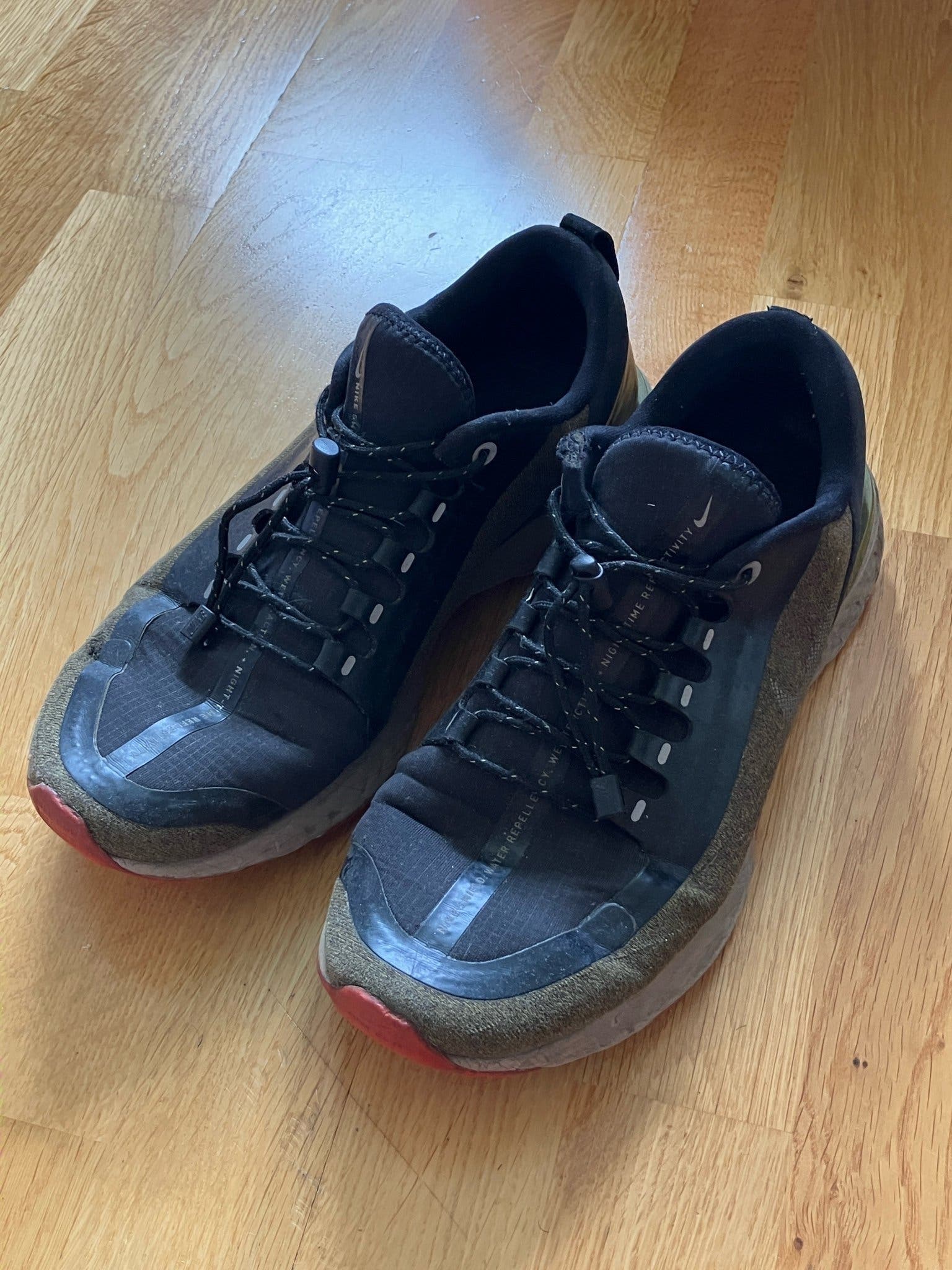 Nike React Infinity Run Shield Löparskor - Svart | Köp på Tradera ...